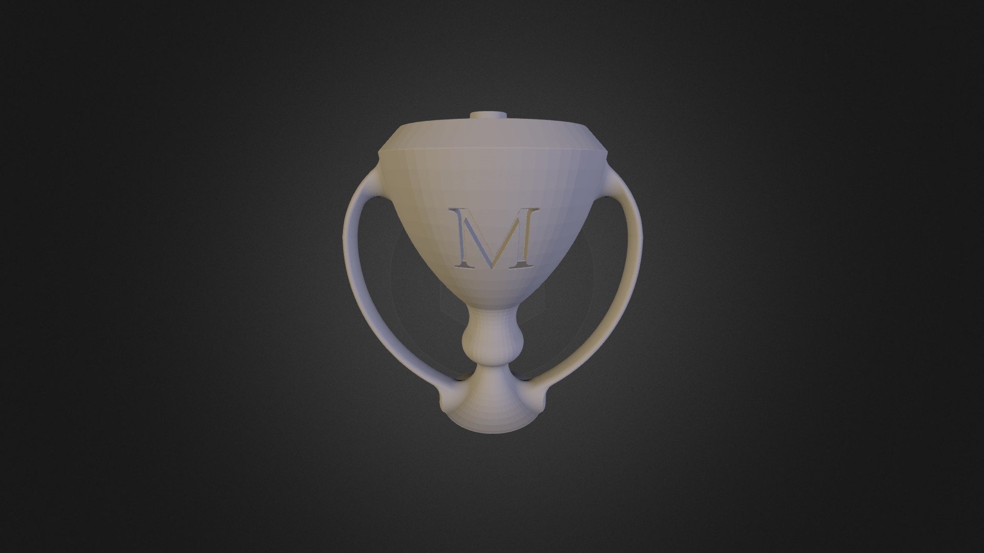 Trivia Trophy - 3D model by ScanmasterFlash [518720b] - Sketchfab