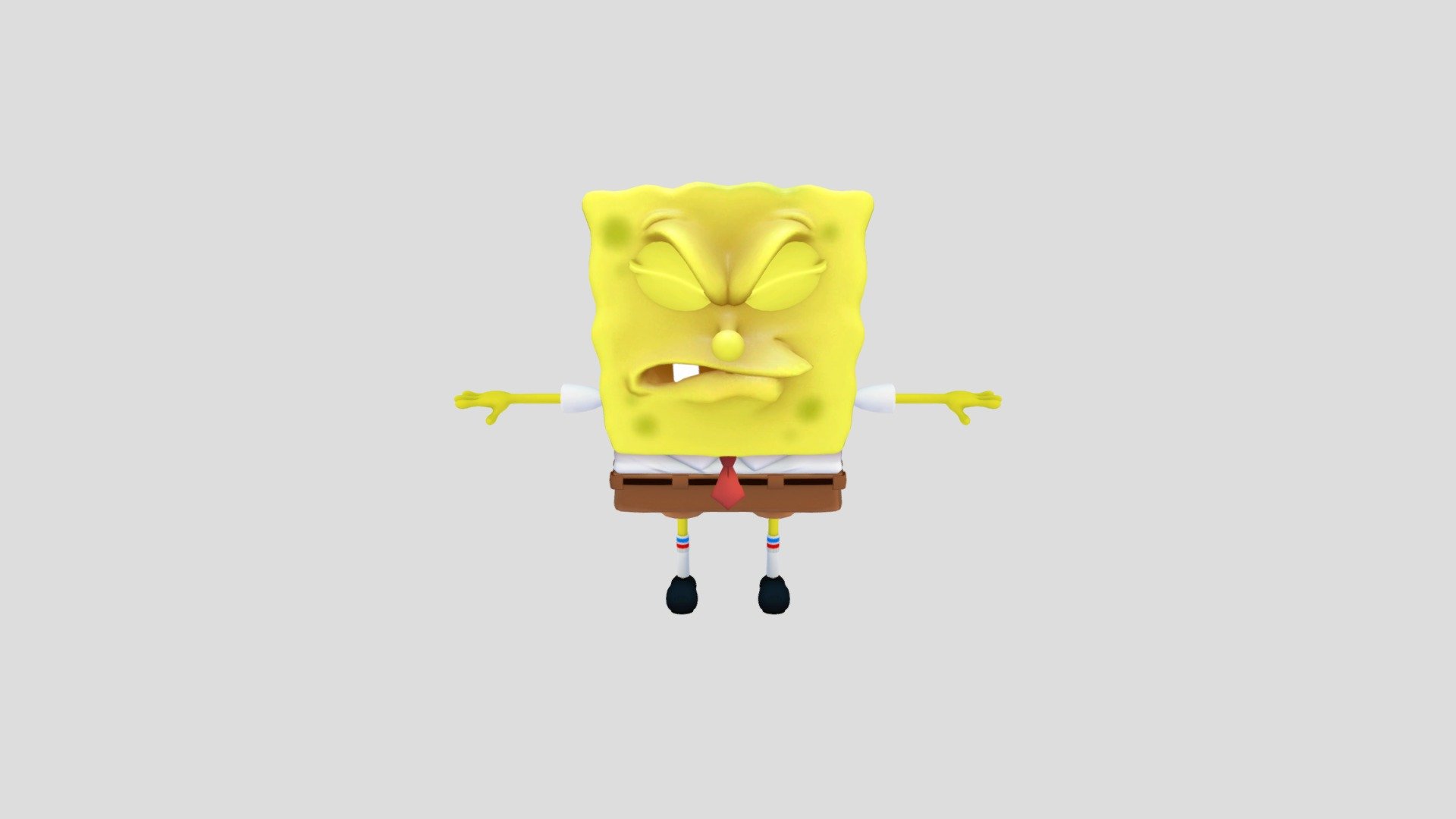 NASB 2 - Spongebob Angry1 - Download Free 3D model by Romyblox1234 ...