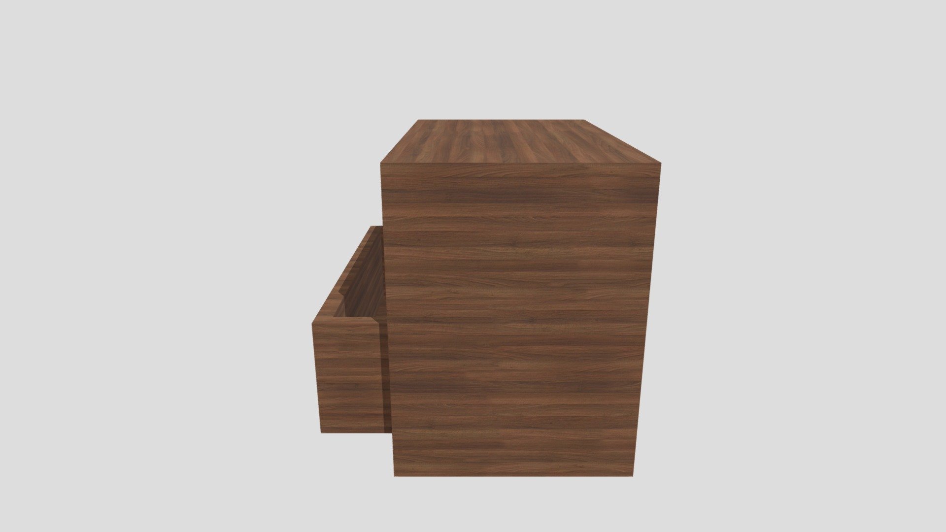 Bedside Table With Drawer - Download Free 3D model by Josef ...