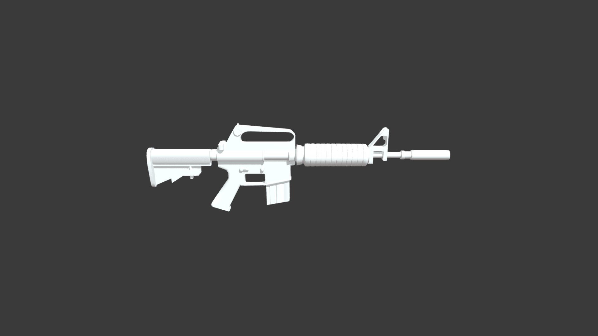 Colt xm177e1 - Download Free 3D model by Bazylonator [5188992] - Sketchfab