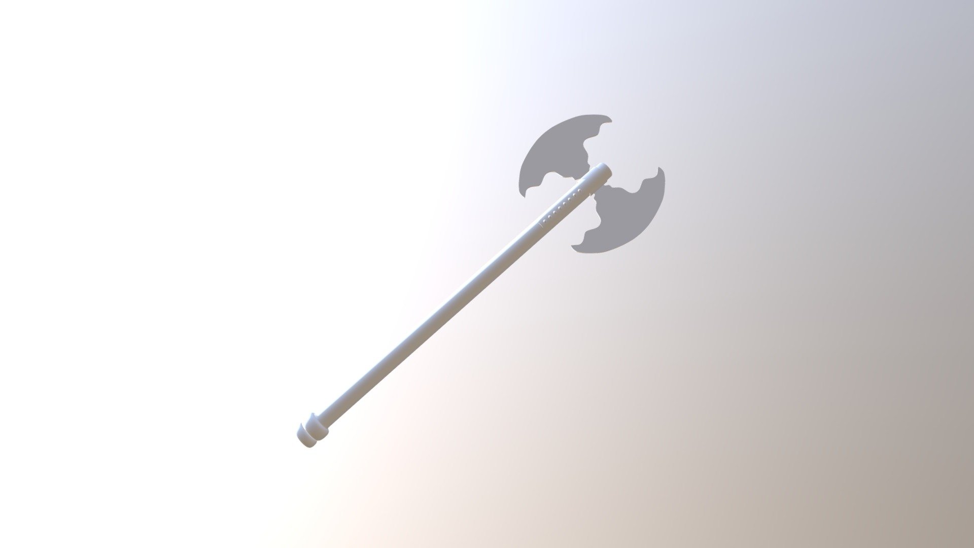 Double-sided axe - Download Free 3D model by Tabix123 [518b411] - Sketchfab