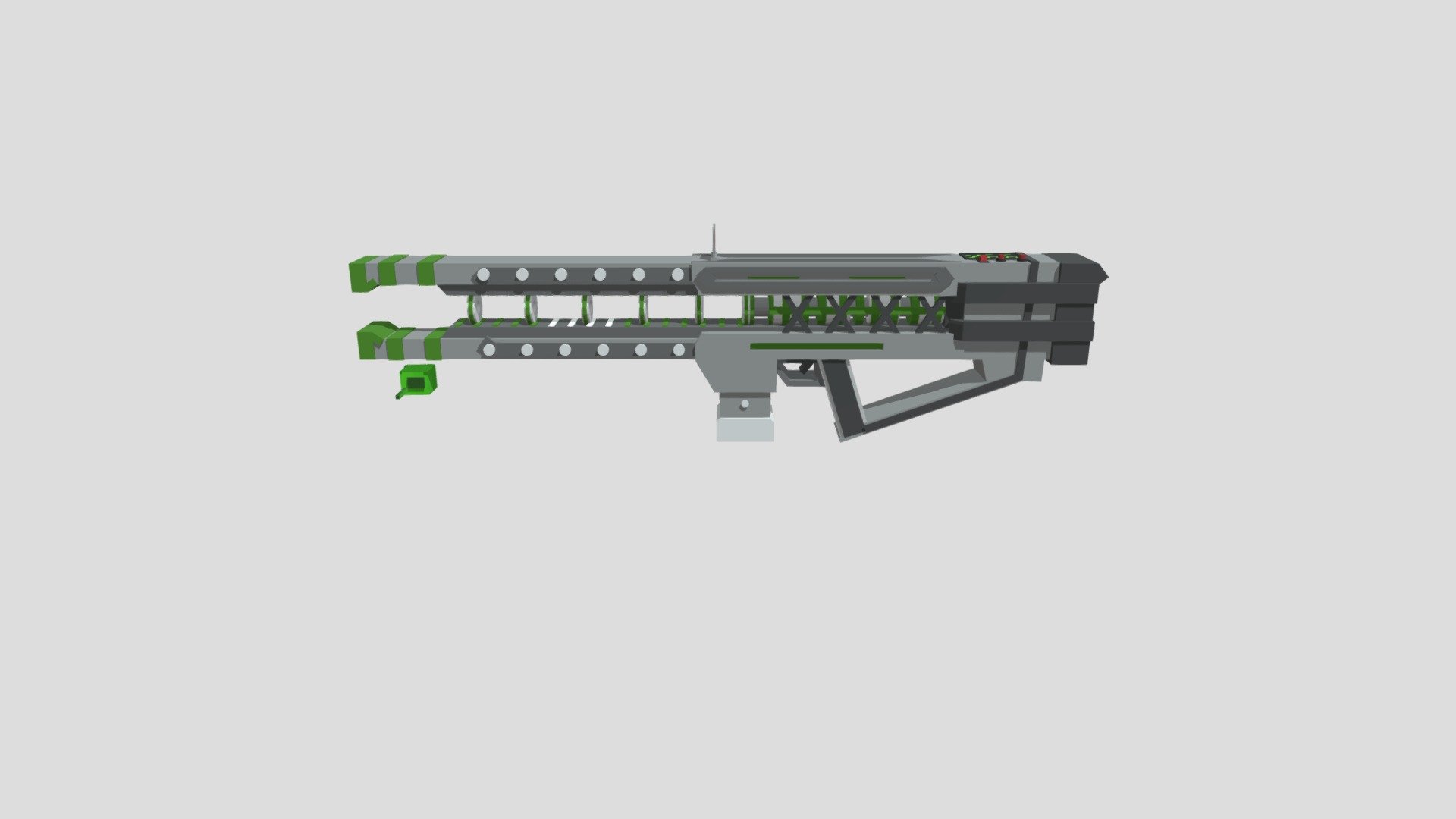 Rail Gun \ MineCraft - Download Free 3D model by ZMXXX [518b6df ...