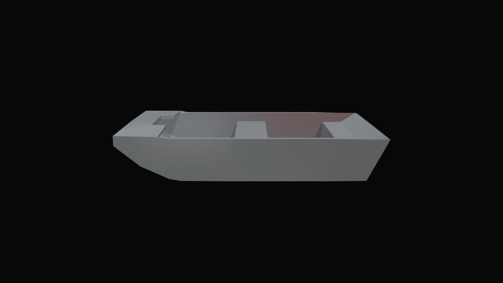 Low-Poly Jon Boat - Download Free 3D model by TepidGames [518c1b5 ...