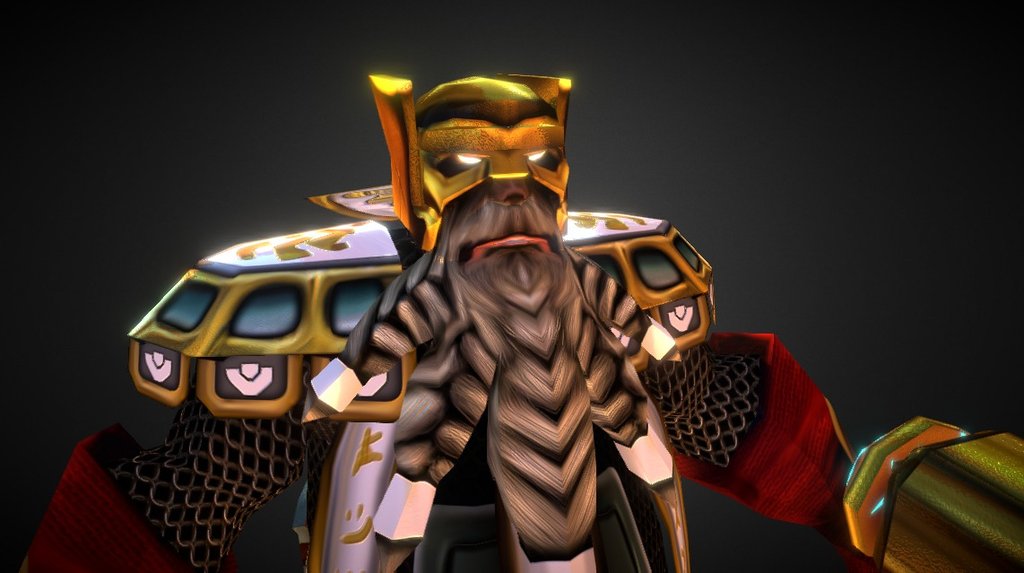 HoN Blacksmith HD - 3D model by CJXander [518e0bb] - Sketchfab