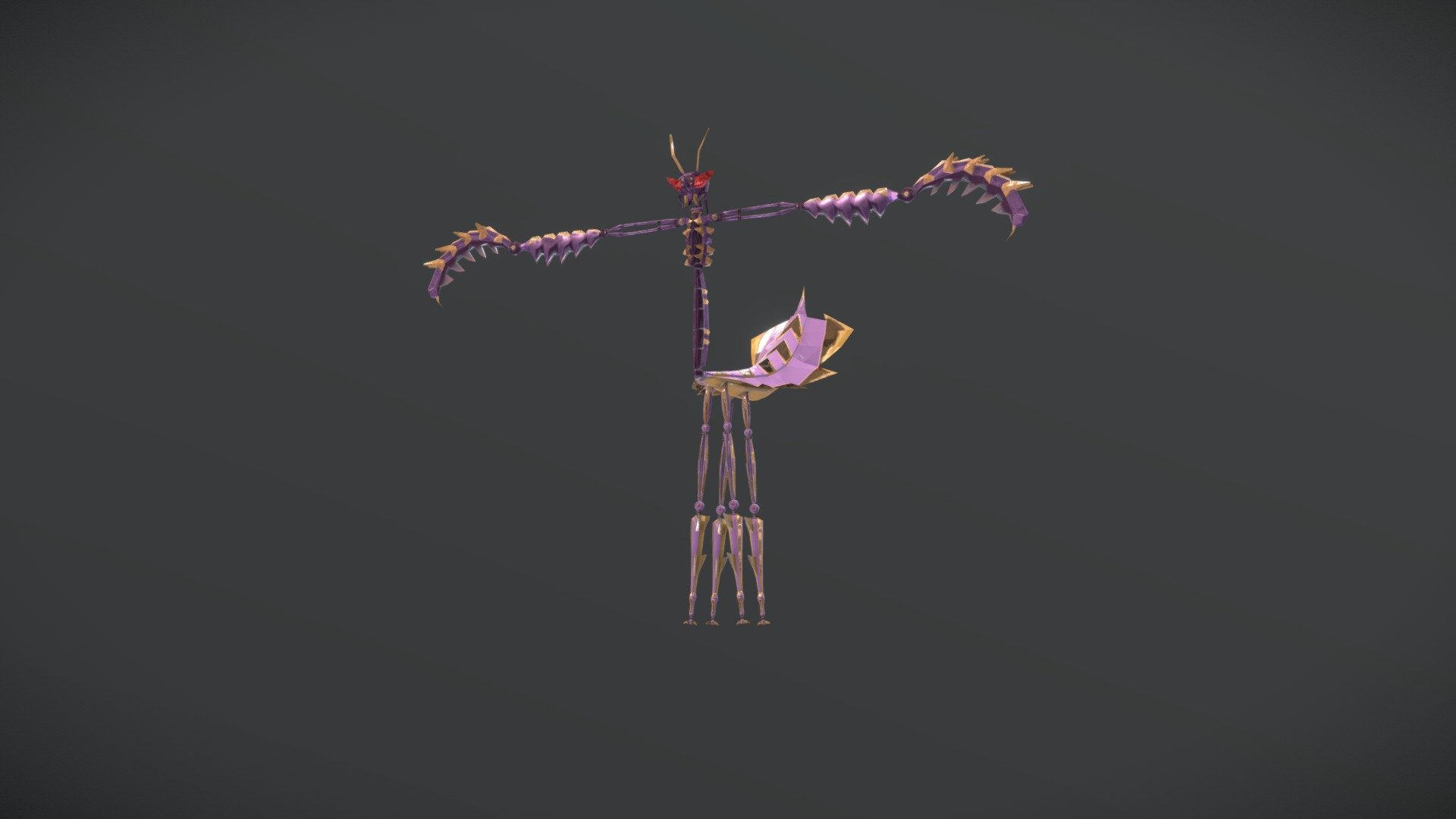 Robot Mantis - 3D model by spib [518e2da] - Sketchfab