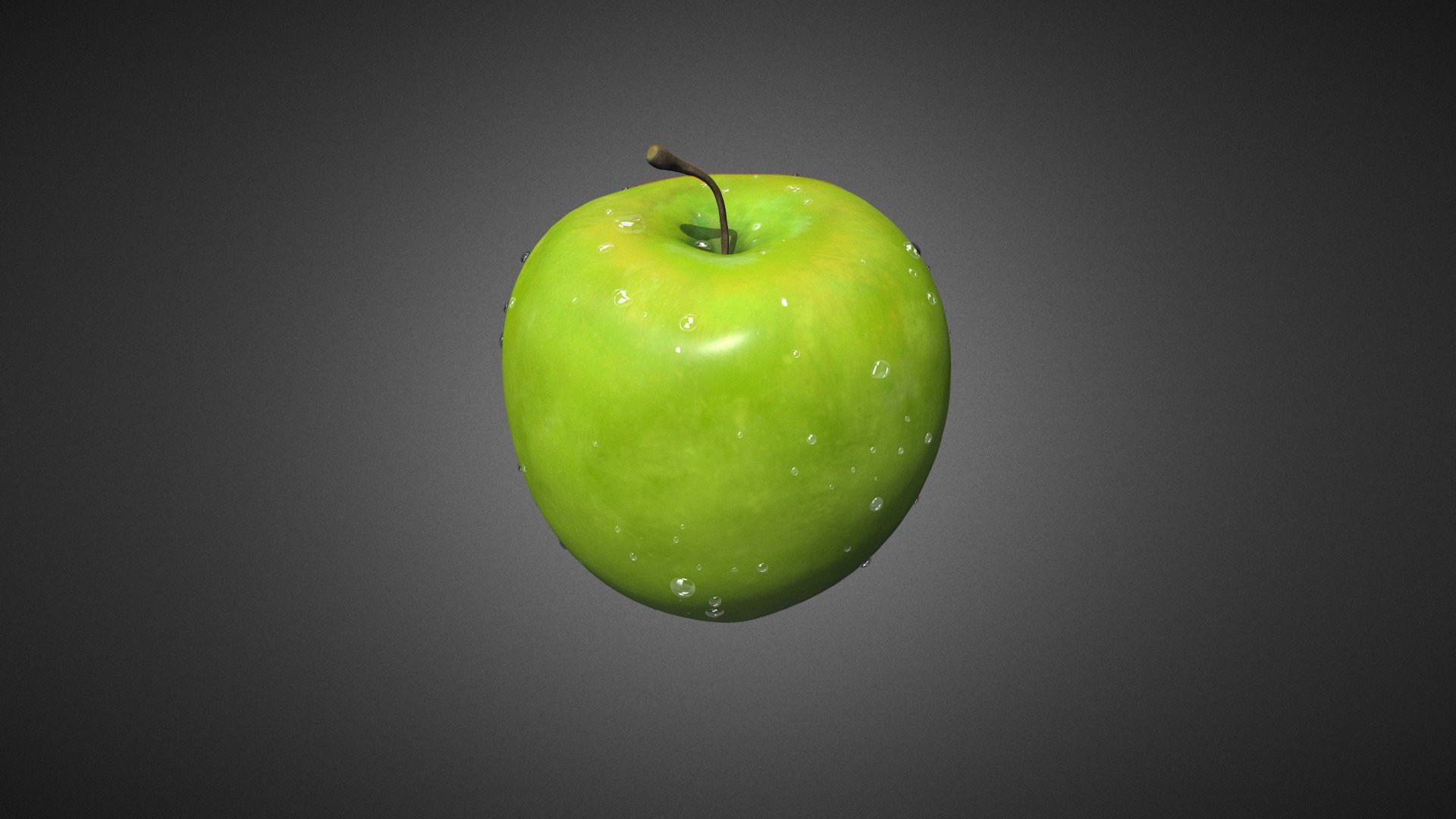 Green Apple - 3D model by CG Duck (@cg_duck) [5190402] - Sketchfab