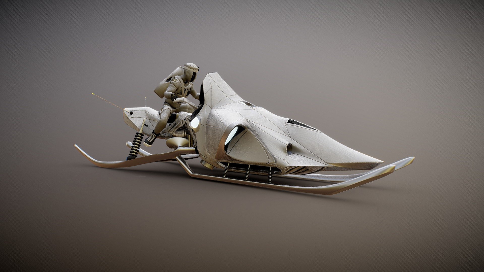 Arctic SnowFly - Buy Royalty Free 3D model by VertaScan [5191981 ...