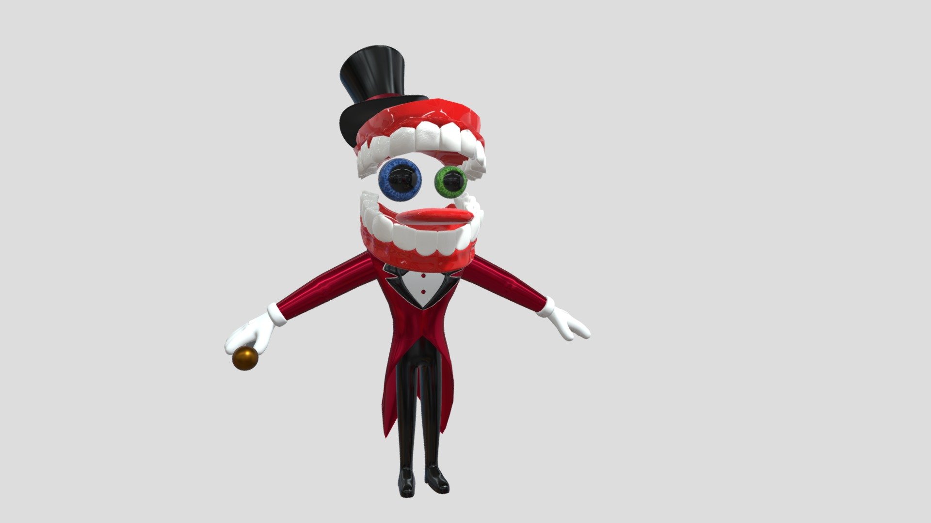 Caine - Download Free 3D model by RoxanneTheArtist945 ...