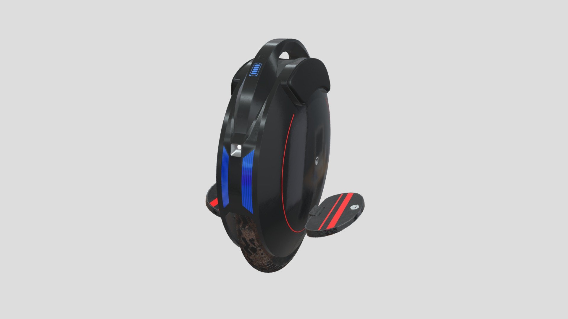 Inmotion V5F Electric Unicycle 3D Model - 3D model by volodreamer ...