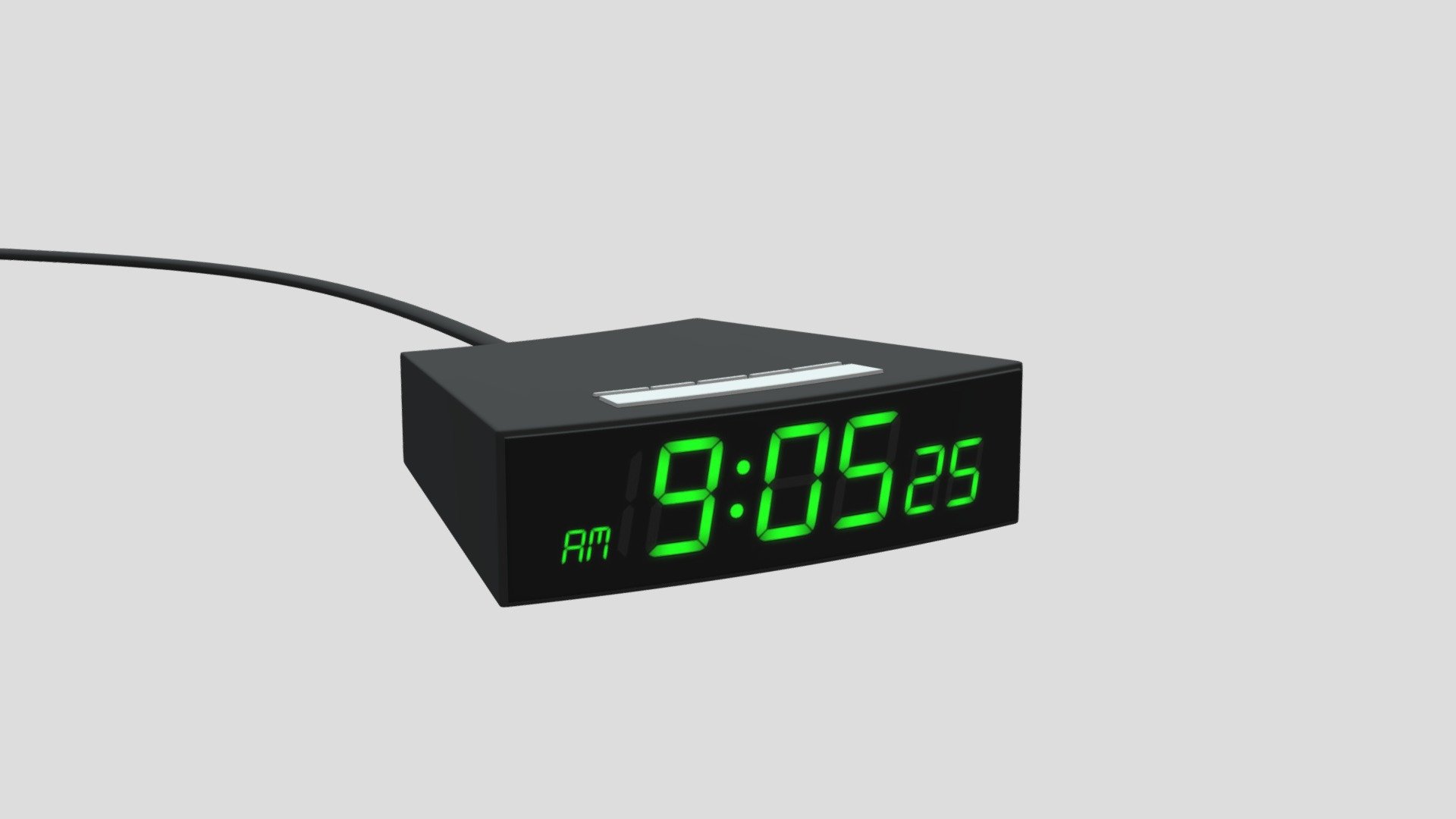 Digital Clock - Download Free 3D model by charlesmconard [5192e34 ...