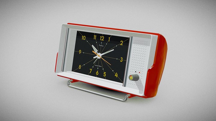 Alarm-clock 3D models - Sketchfab
