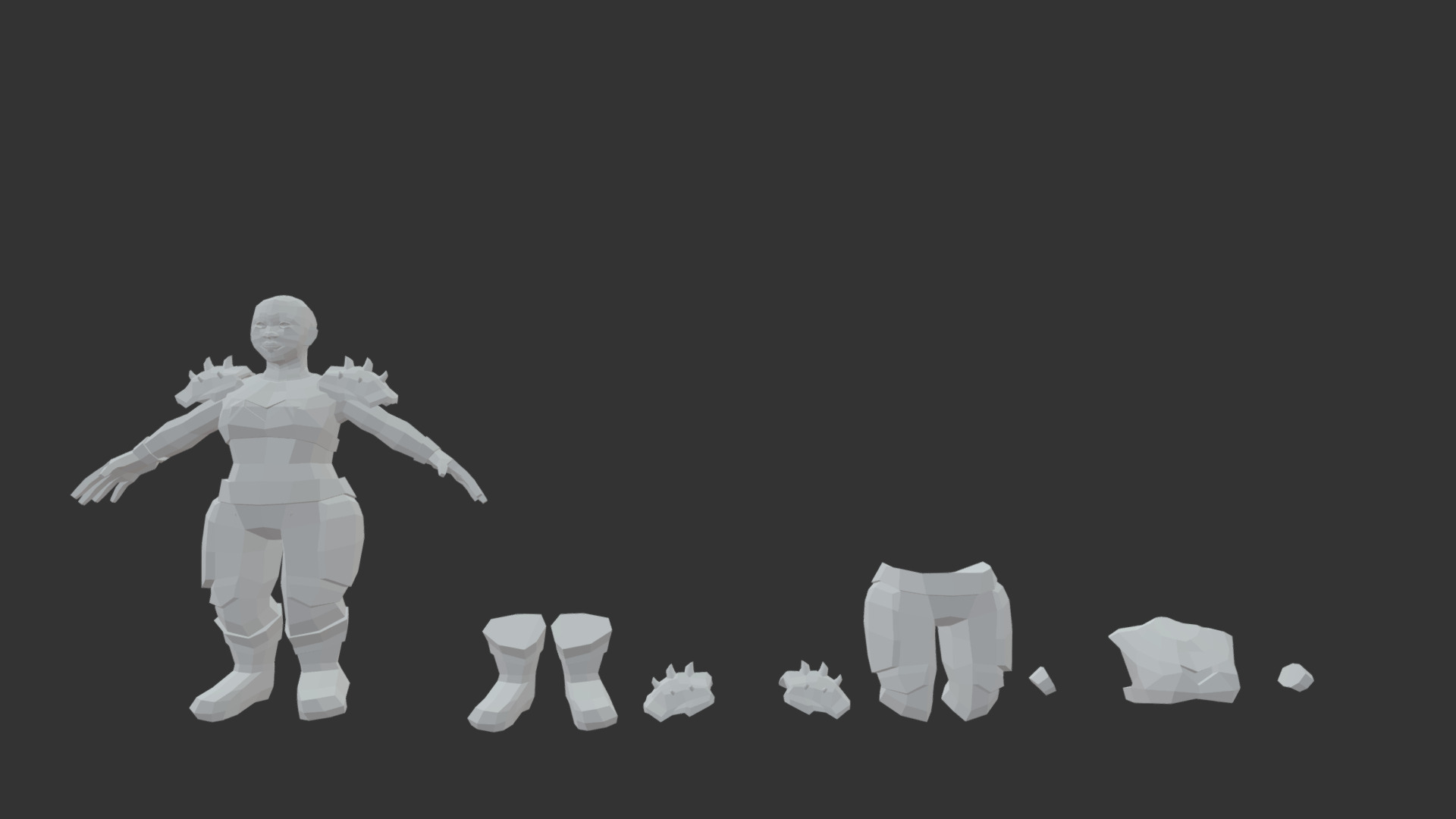 WOW Female Dwarf Clothes Base - 3D model by JackamoryWIP [51933d0 ...