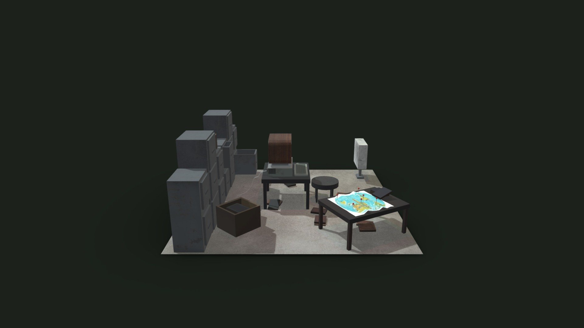 Nuclear_Silo_Texture - 3D model by shannonalexis555 [51934c4] - Sketchfab