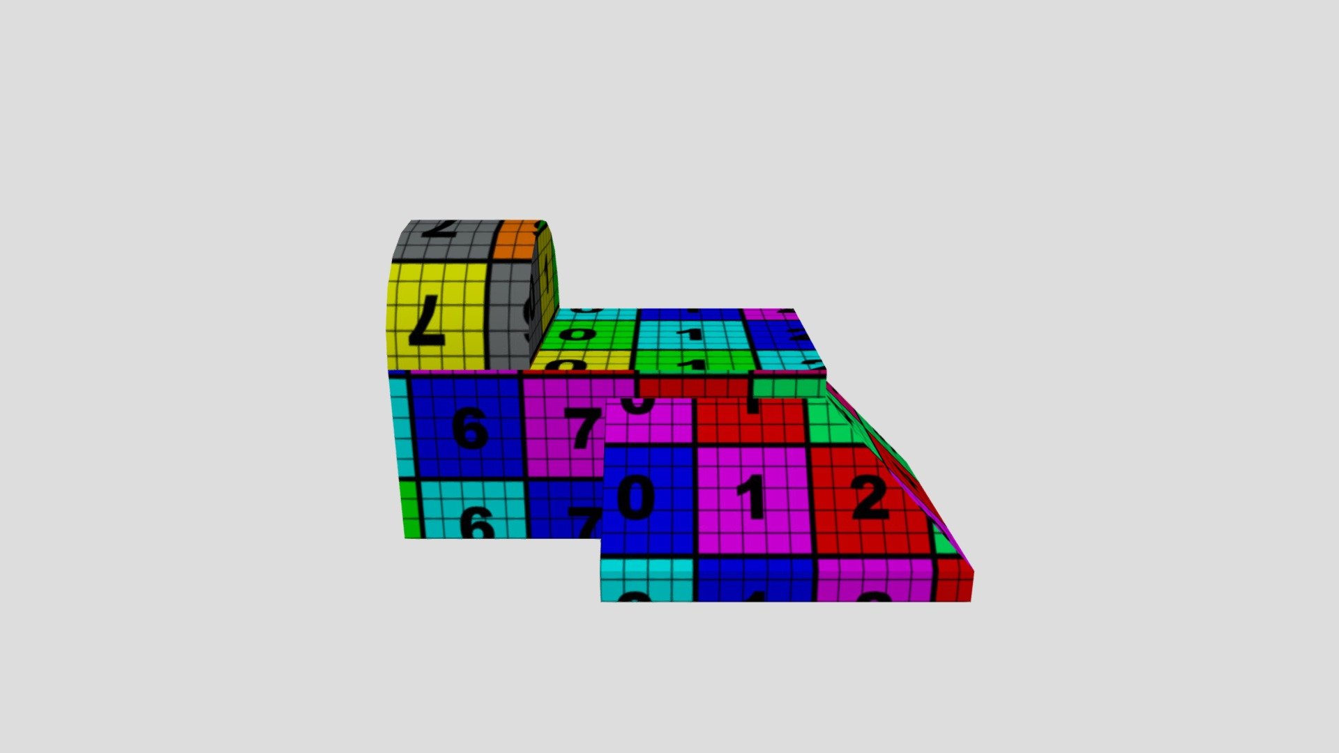 UV'd Building Model - Project 3 - Download Free 3D model by agheorghiou ...