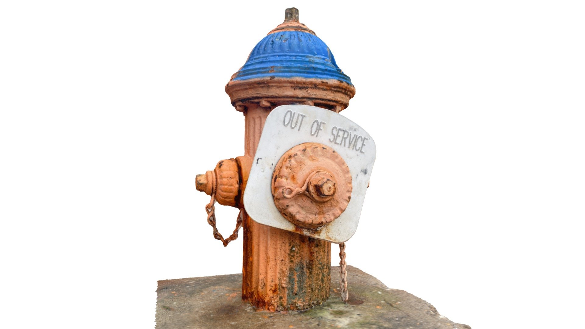 Out of Service Fire Hydrant - 3D model by Taylor (@thoulihan) [51944bf ...