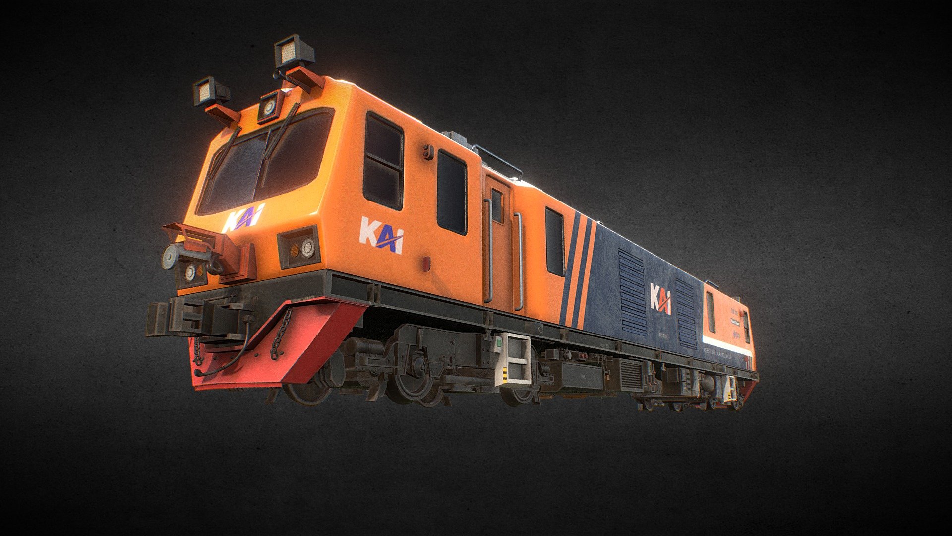 KUJR Arjuna: KAI Track Inspection Train - 3D model by fauzan_3d ...