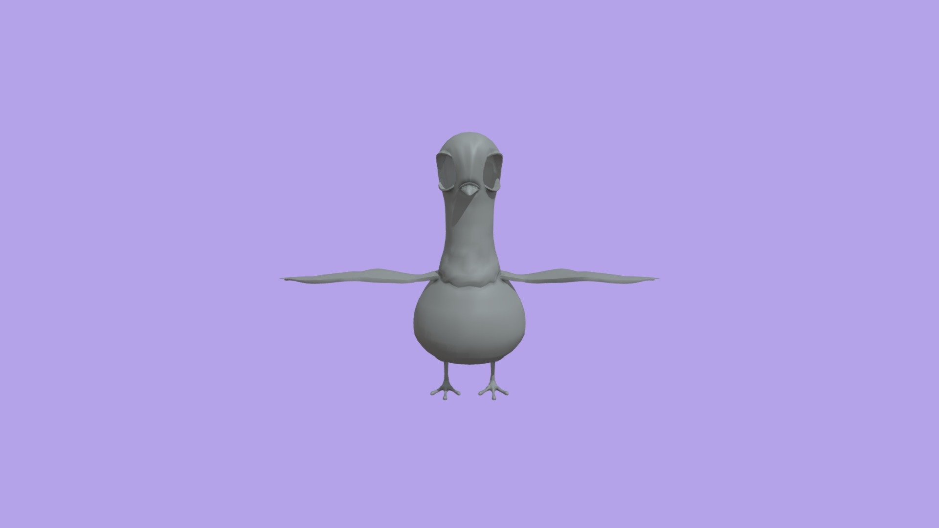 Pidgeon_LowPoly - 3D model by Weirdo.ar [519597d] - Sketchfab