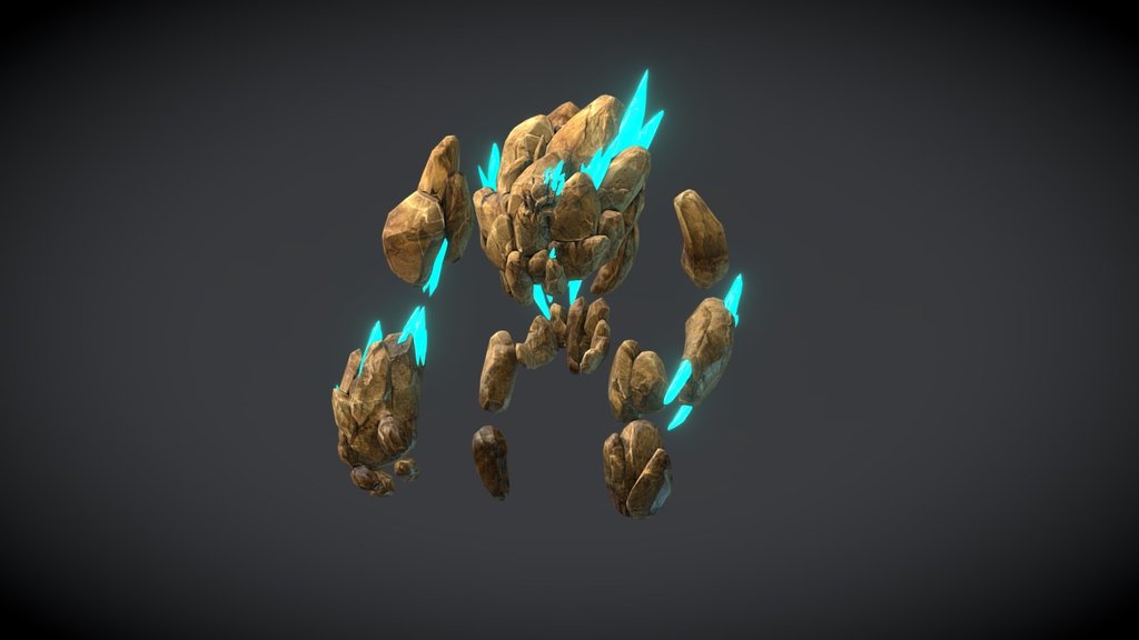Golem of Rock - 3D model by andrea.memeo [5196a52] - Sketchfab