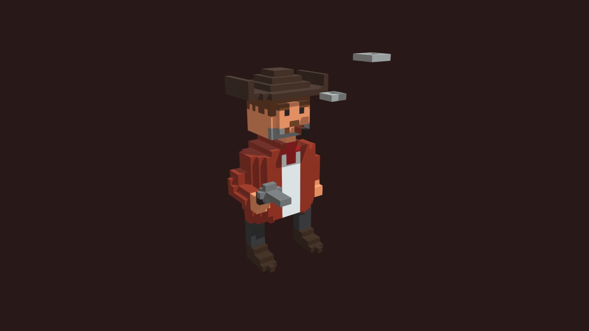 Finished Cowboy - 3D model by Brookyn Palmer (@brookyn) [5198789 ...