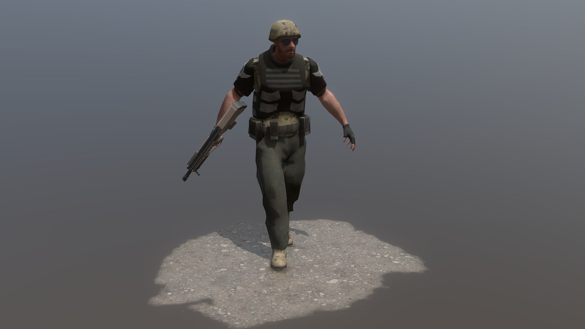 Soldier - 3D model by Giacomo.Passarello [51994a1] - Sketchfab