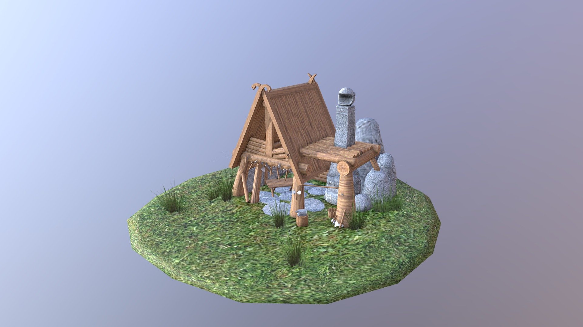 Dreamhouse - 3D model by jiapotatomin [519a4b7] - Sketchfab