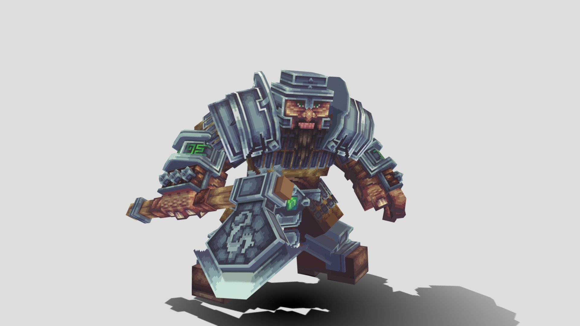 Dwarf King - 3D model by Mark Cao (@addyabernethy9) [519a61c] - Sketchfab