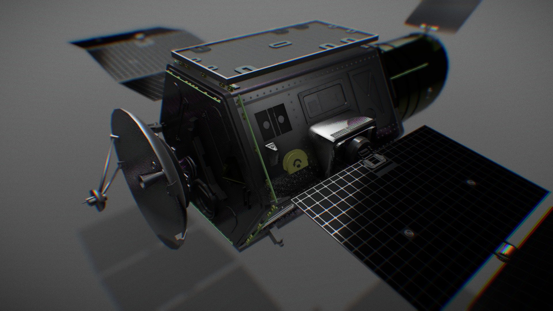Satellite - 3D model by adhim [519aa3e] - Sketchfab