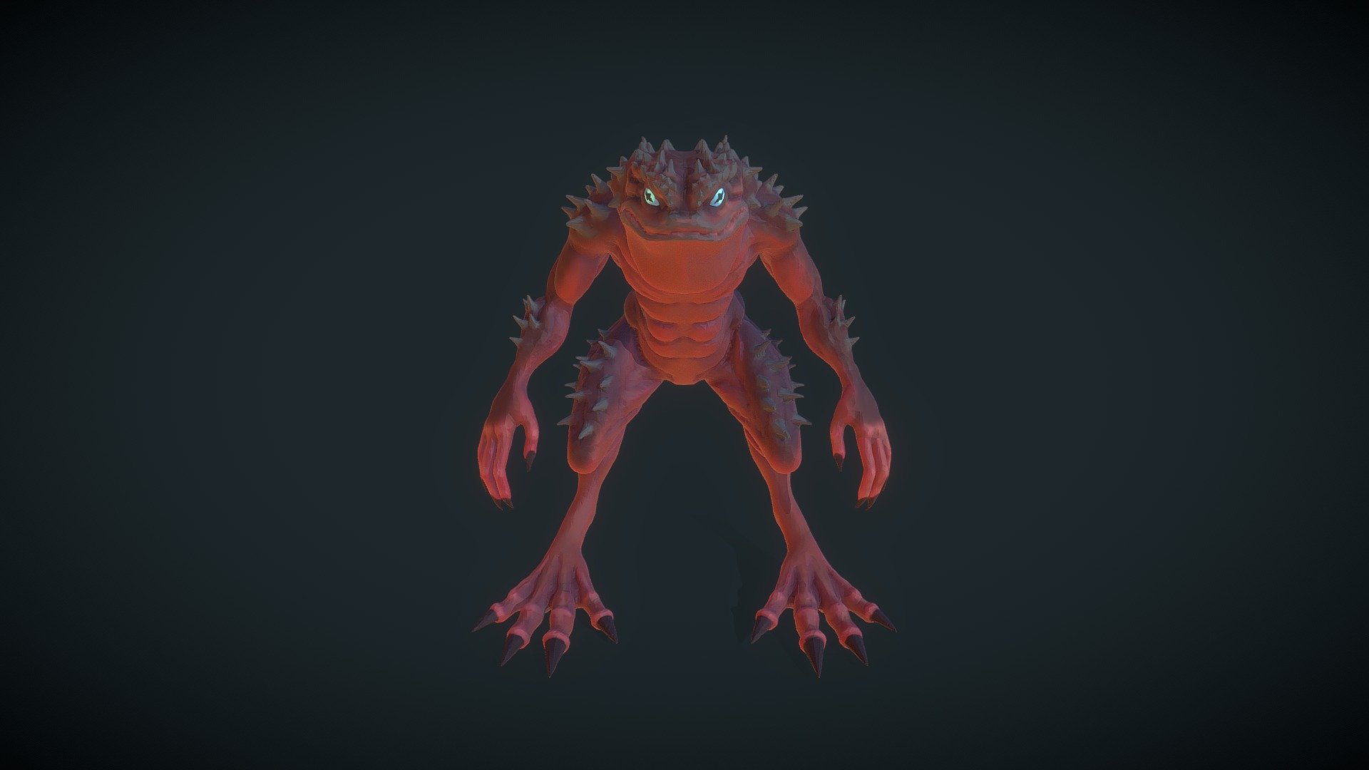 Red Slaad - Download Free 3D model by The Nerd Sherpa (@TheNerdSherpa ...