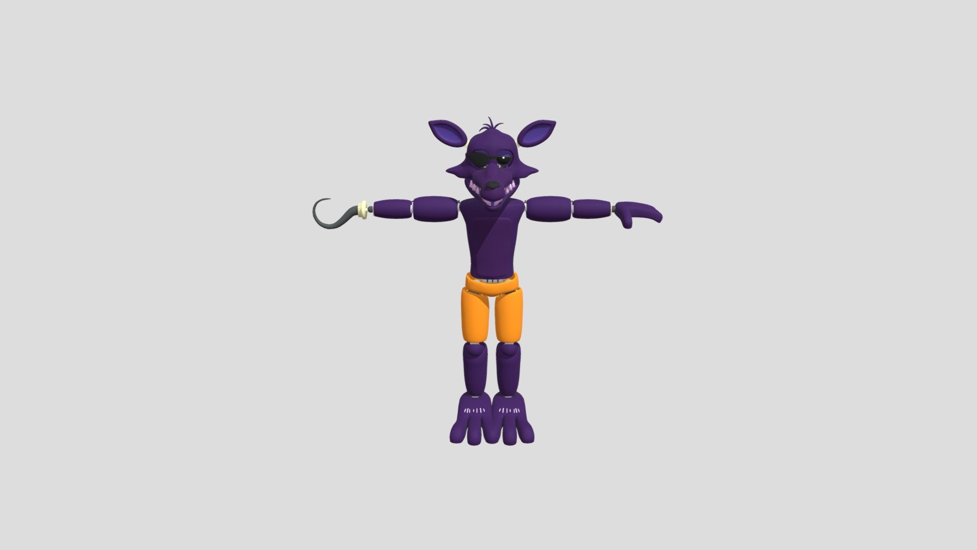 Shadow Foxy(Five Nights At Foxy's 2) - Download Free 3D model by ...