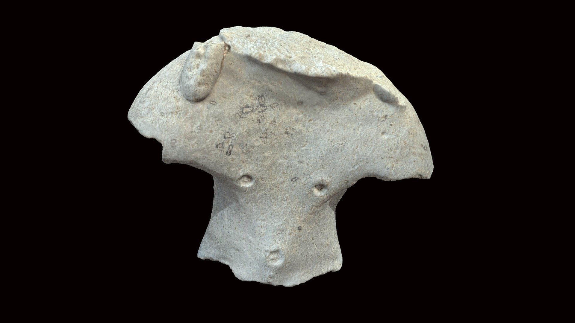 Middle Preclassic Figurine, Structure ZZ1/1, #7 - Download Free 3D ...