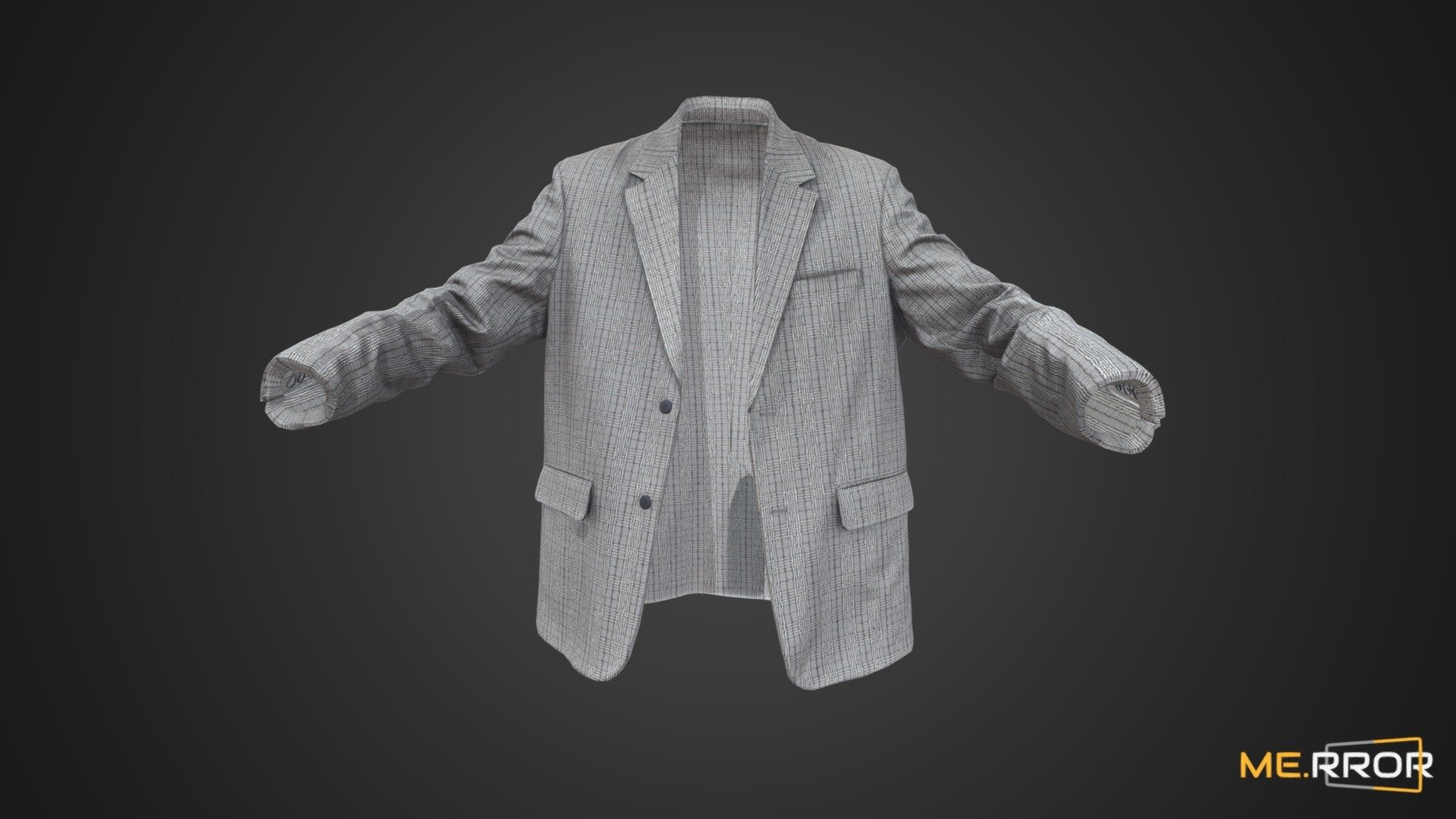 [Game-Ready] Checkered Jacket - Buy Royalty Free 3D model by ME.RROR ...