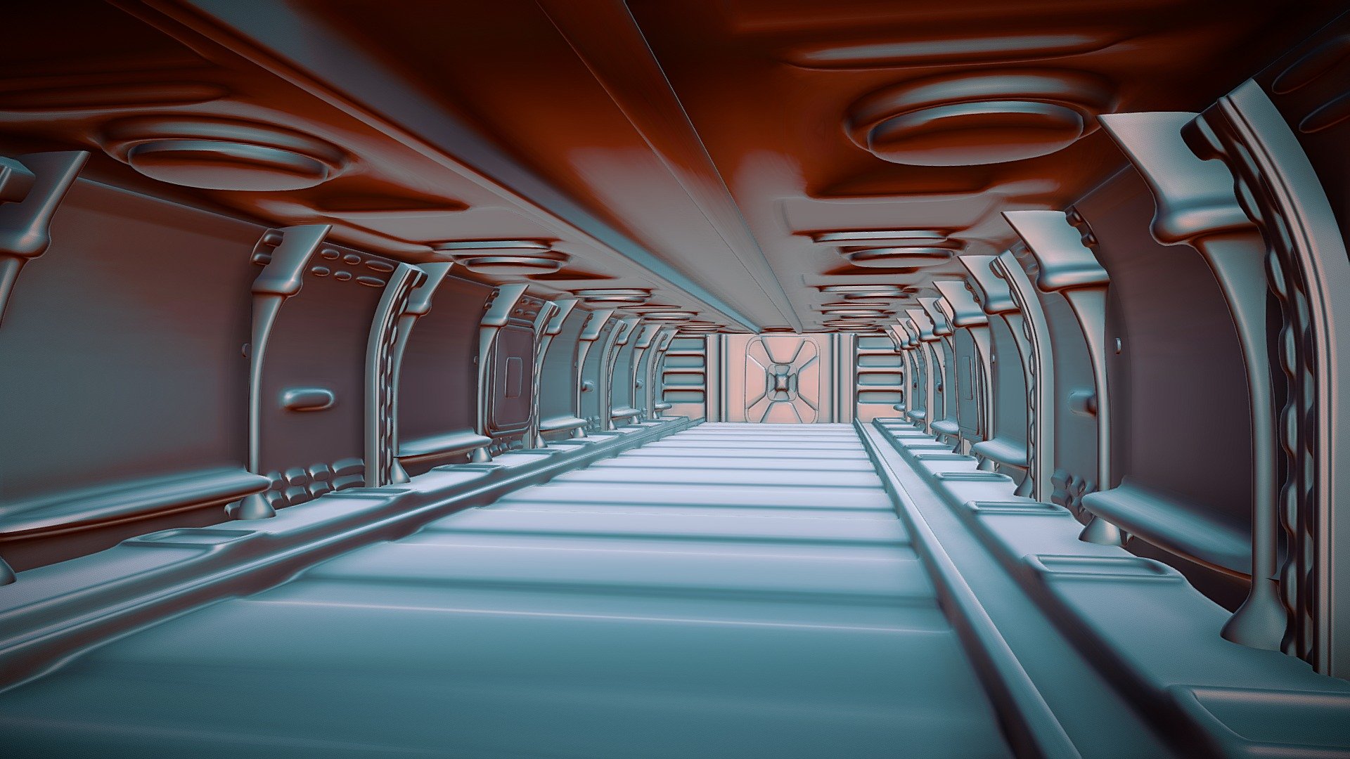 Fallout Corridor - Download Free 3D model by 4DigitalARTS (@boardreklam ...