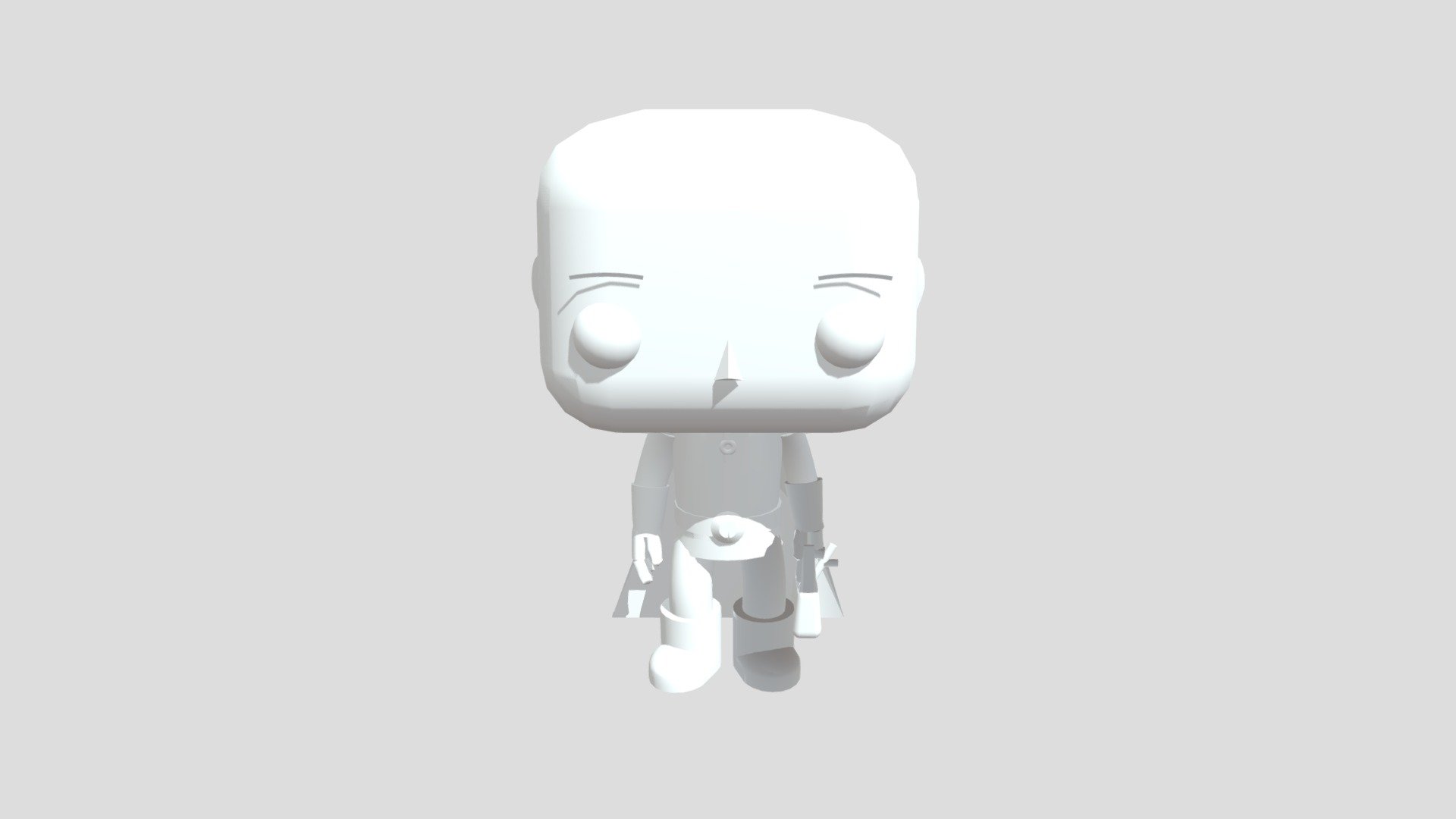 One Punch Man No Text - 3D model by Justin Pederson (@JustinPederson ...