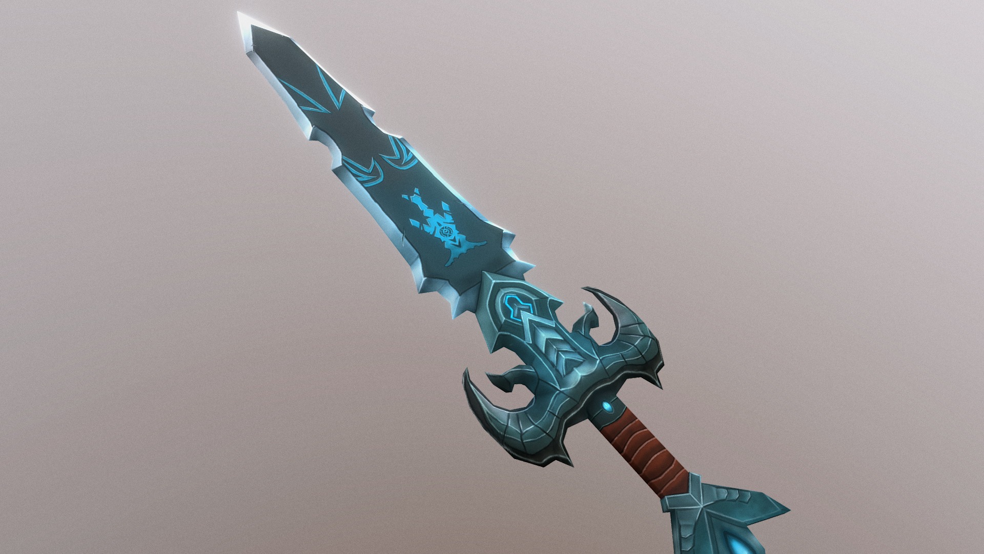 Hand Painted Sword - 3D model by suvzy11 [519e9fa] - Sketchfab