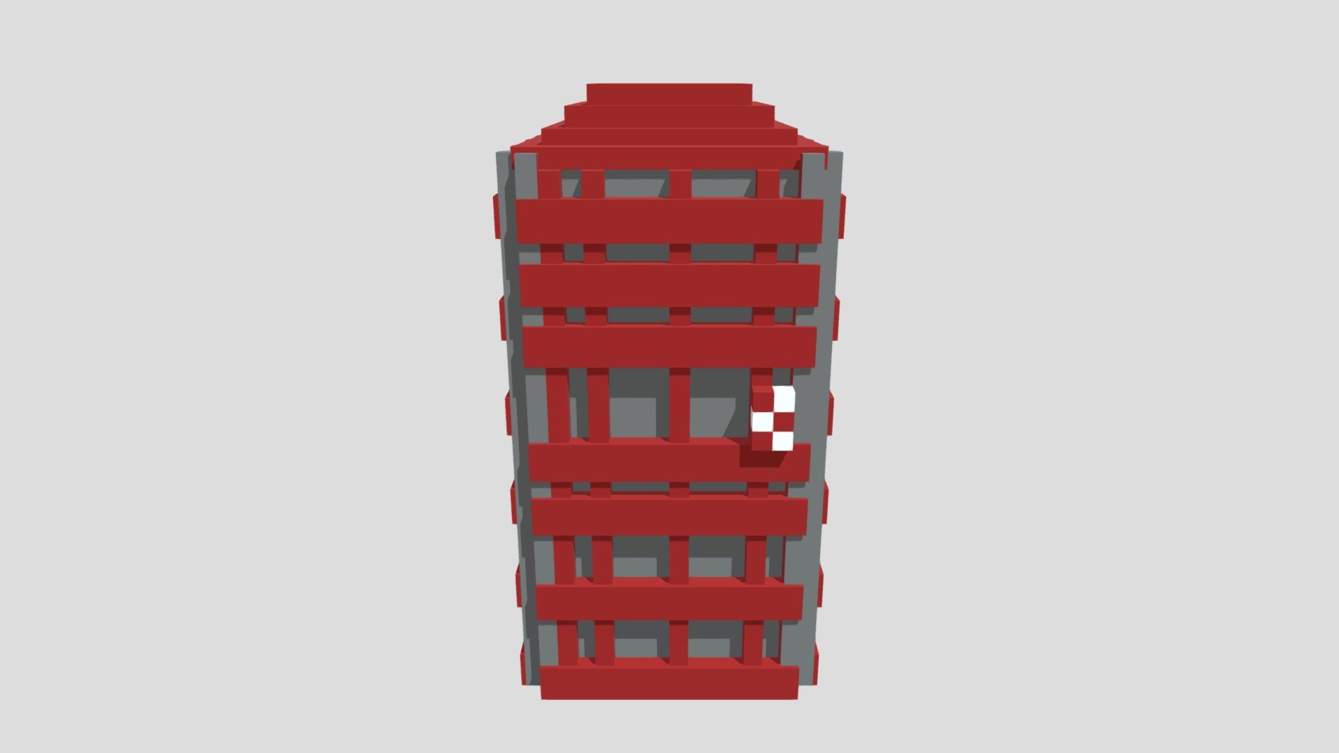 RED PHONE BOX - 3D model by jimjams [519ea6d] - Sketchfab
