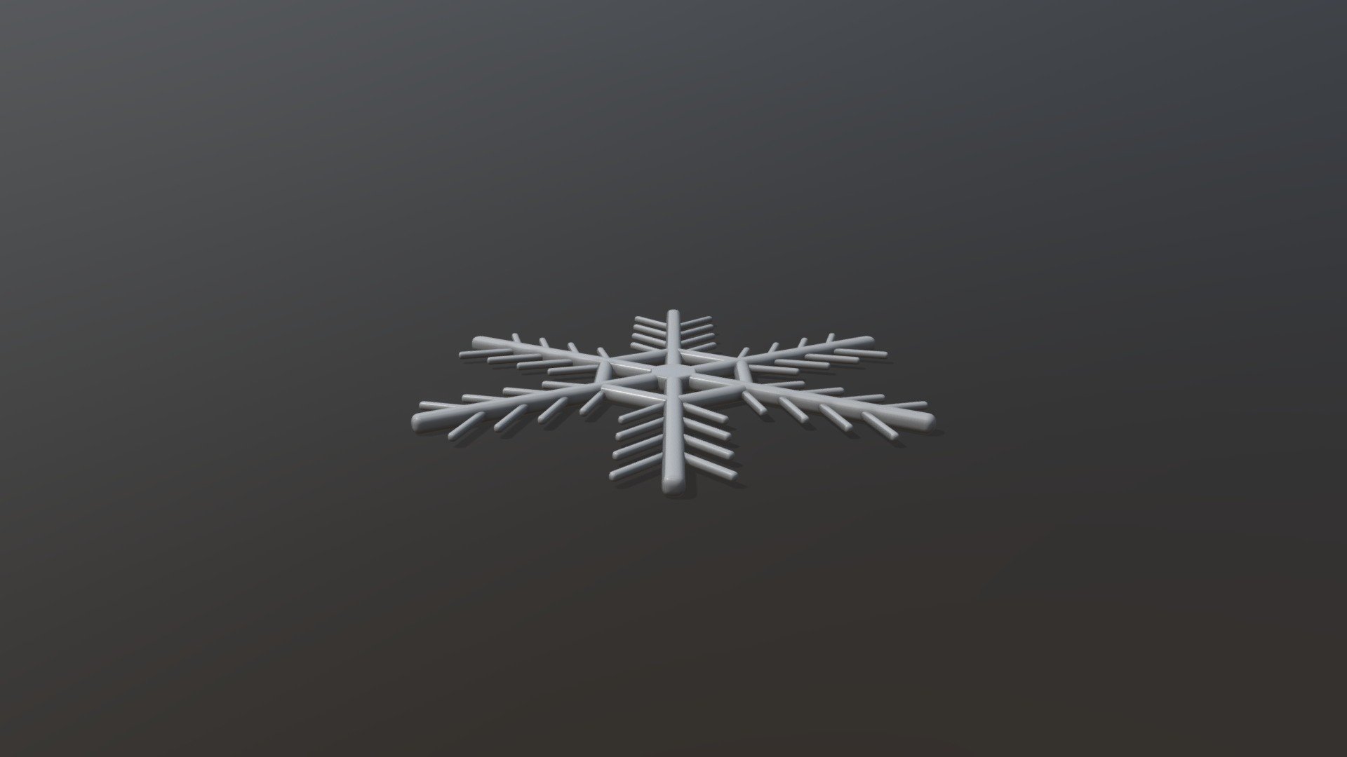 Snow crystal - Download Free 3D model by Universe UA (@UniverseUA ...