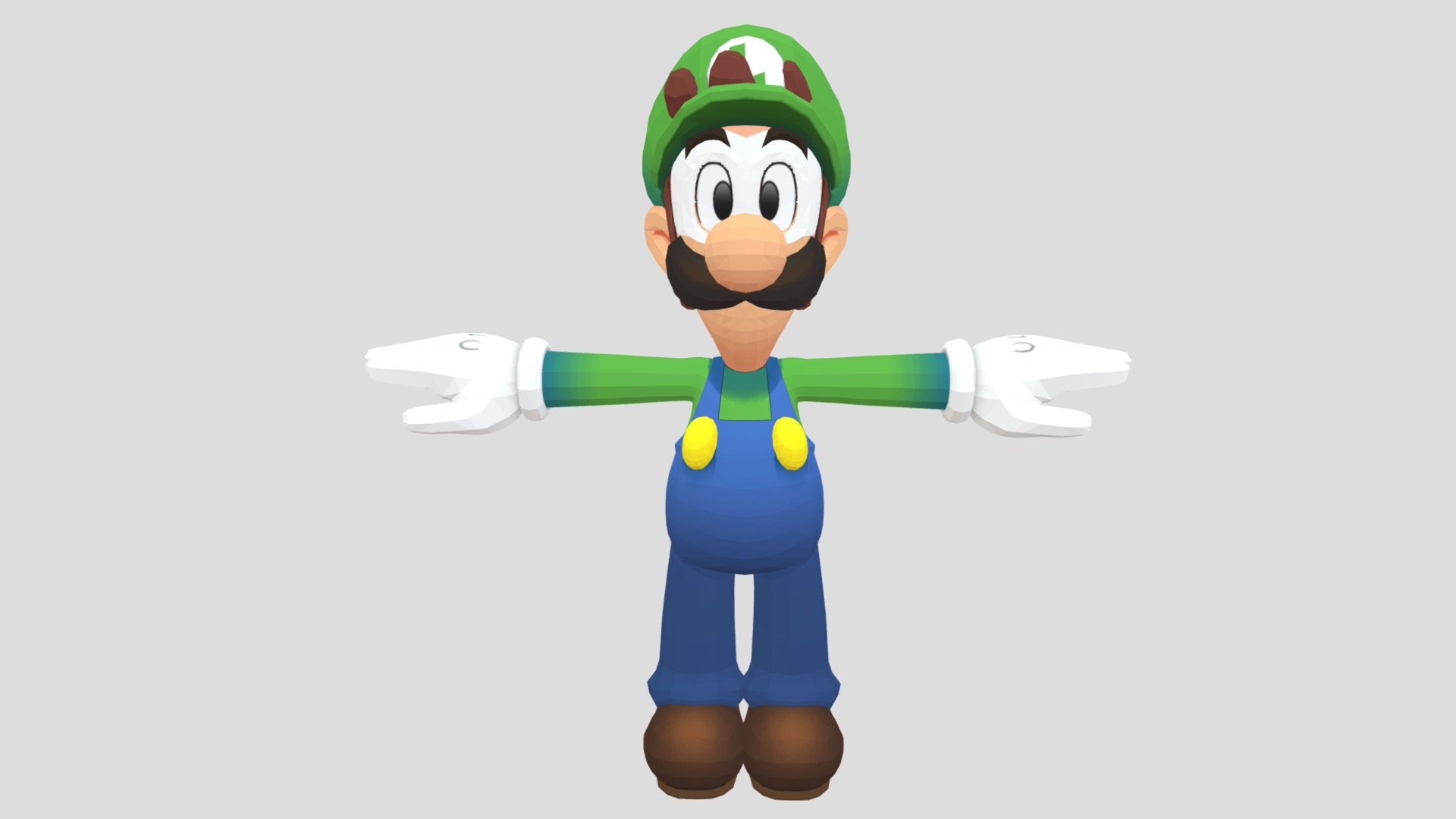 Mario & Luigi Brothership - Luigi - Download Free 3D model by SMF ...
