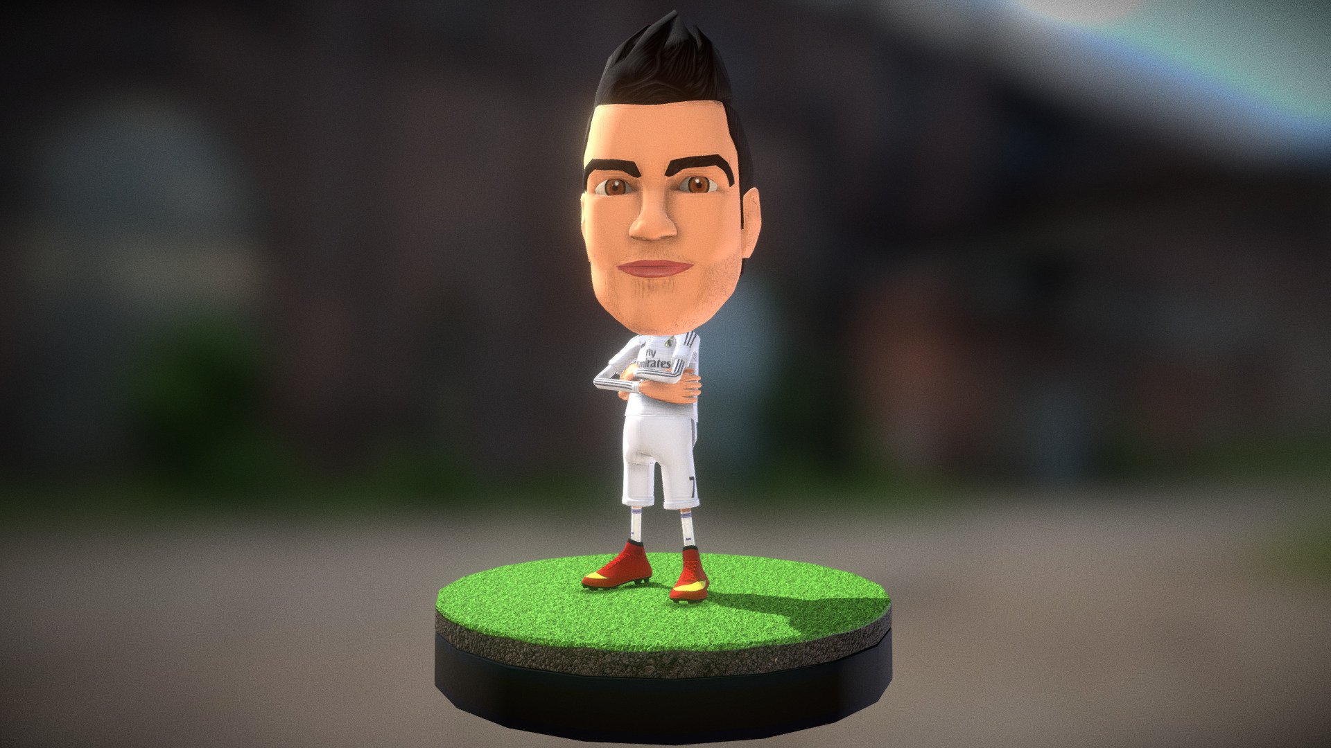 Cristiano_Ronaldo_(MINI_MODEL) - 3D model by Clarence Chin (@Clarence ...