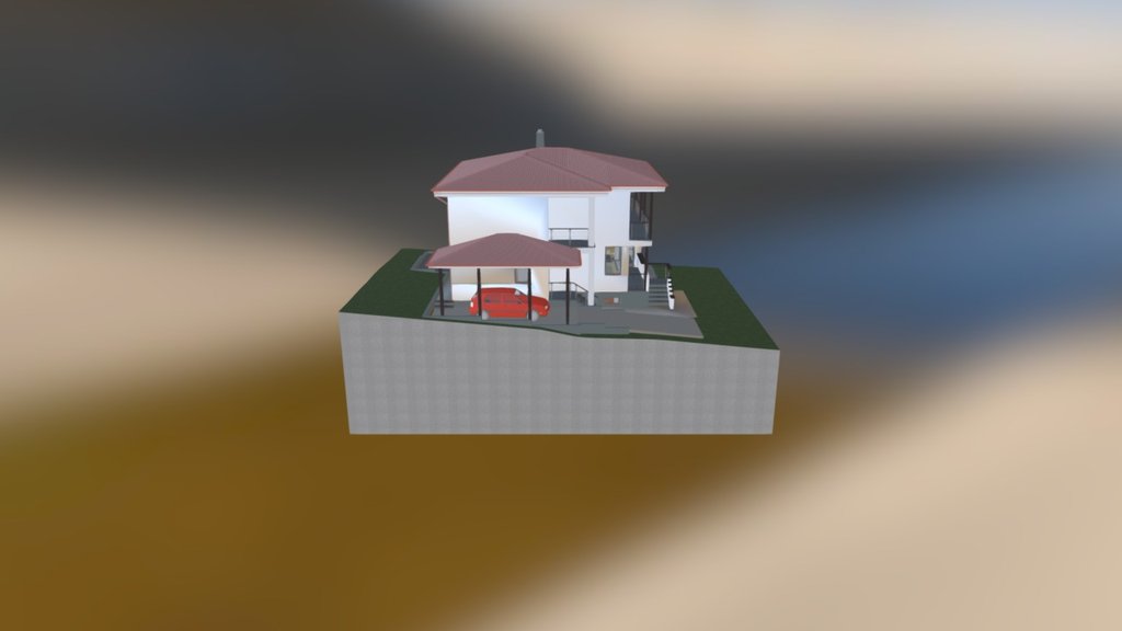 Casa Claudiu - 3D model by Oana Rusu (@oanamyrela) [51a28f8] - Sketchfab