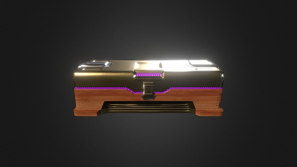 Sci-fi Pimp Crate - 3D model by LeeRice3dArtist [51a390d] - Sketchfab