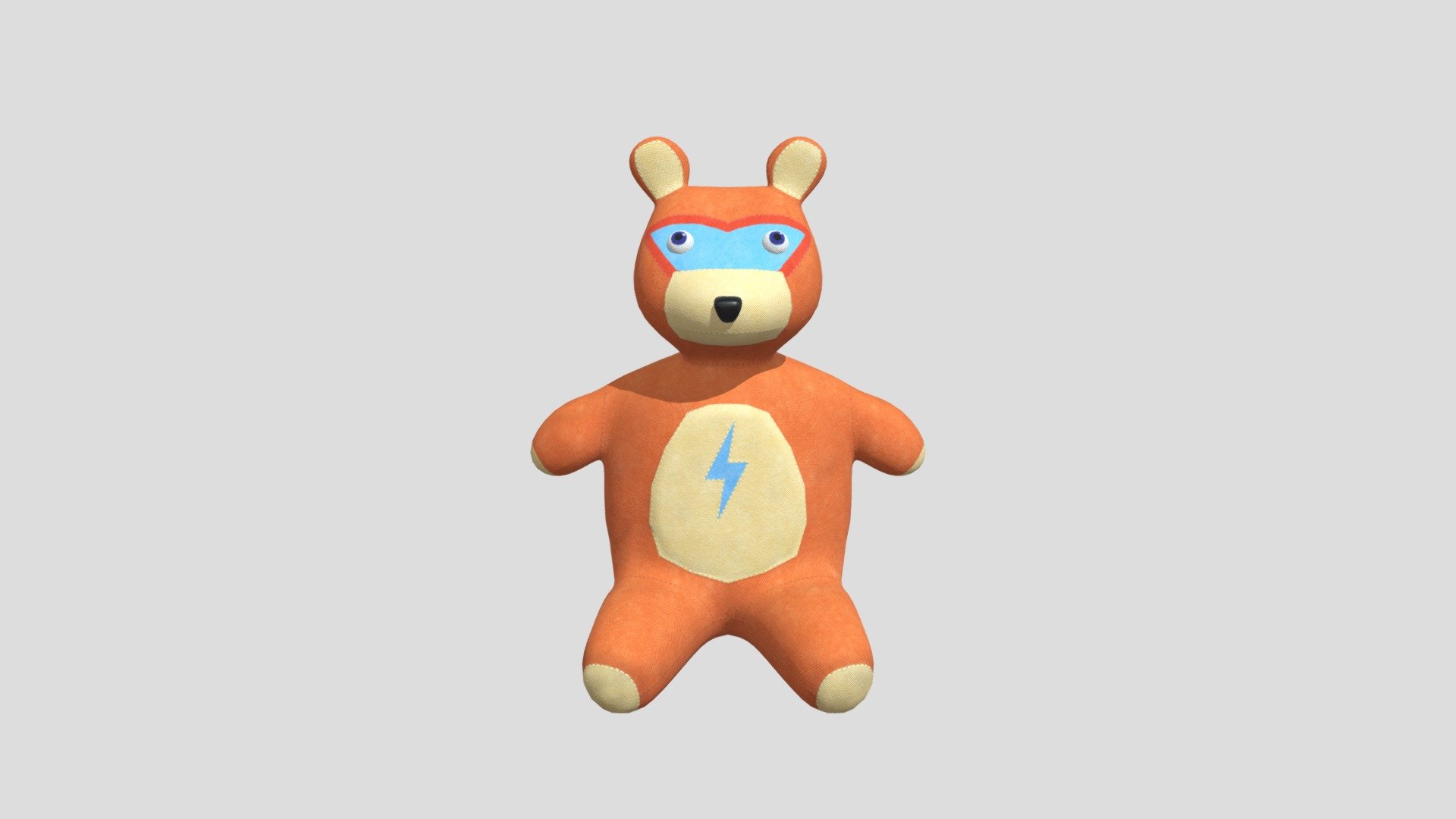 Freddy Fazbear Teddy Bear Plush - Download Free 3D model by cgwhiteford ...