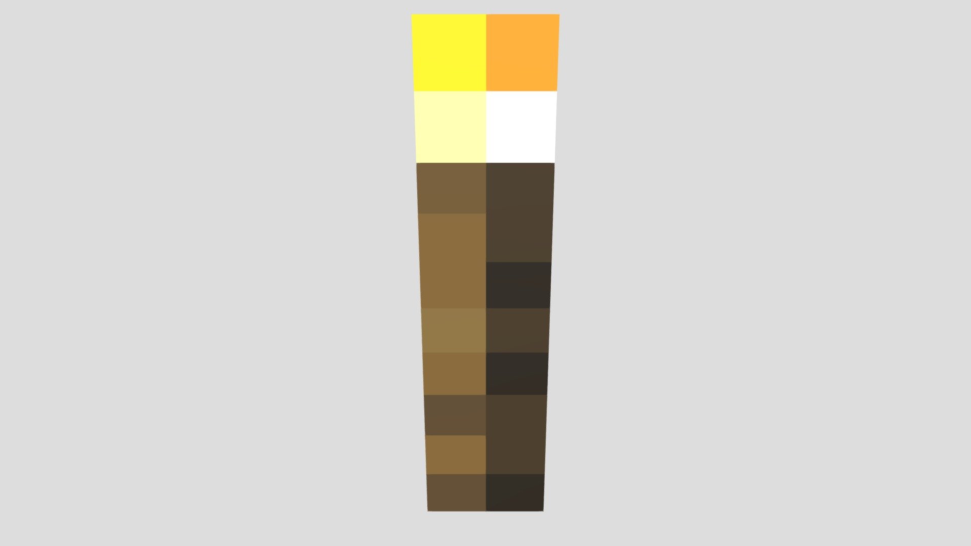 Minecraft Torch Download Free 3D Model By Z Dev 51a60bc Sketchfab