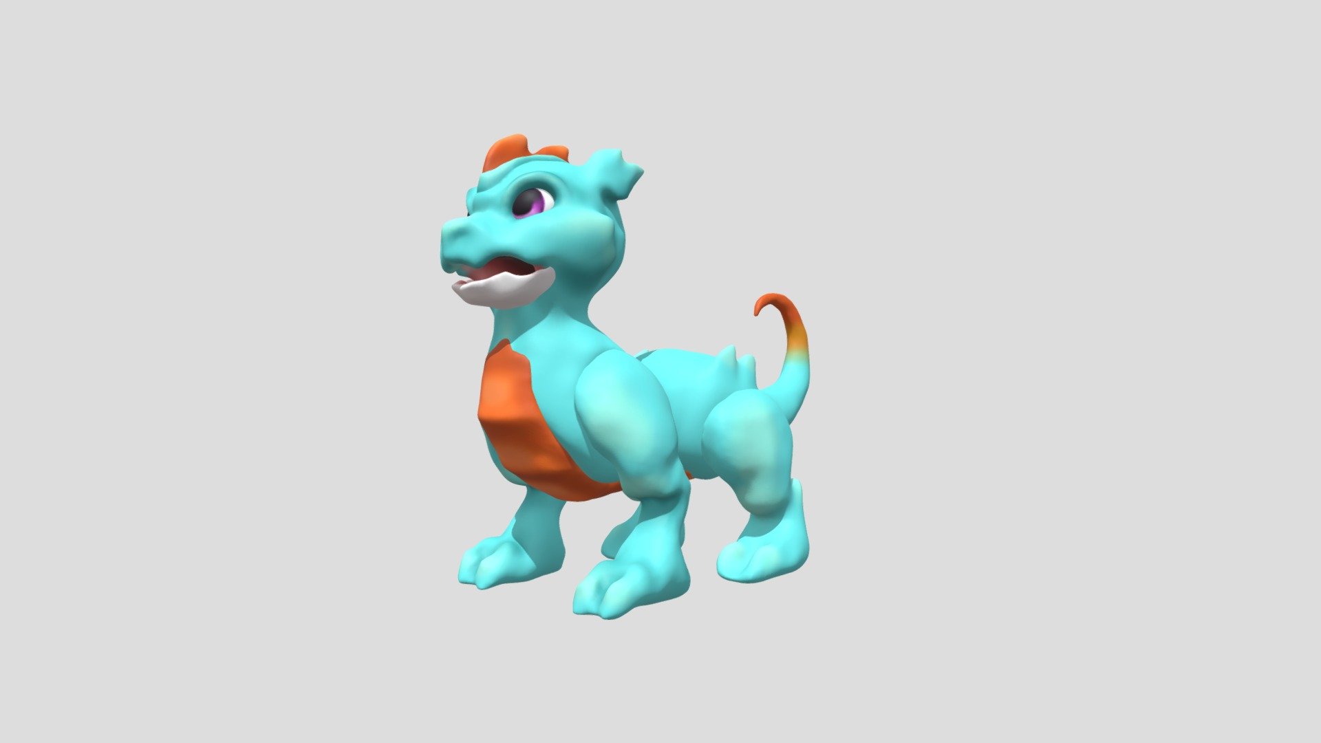 Blue Dragon - 3D model by diecrozzz505 [51a72ea] - Sketchfab