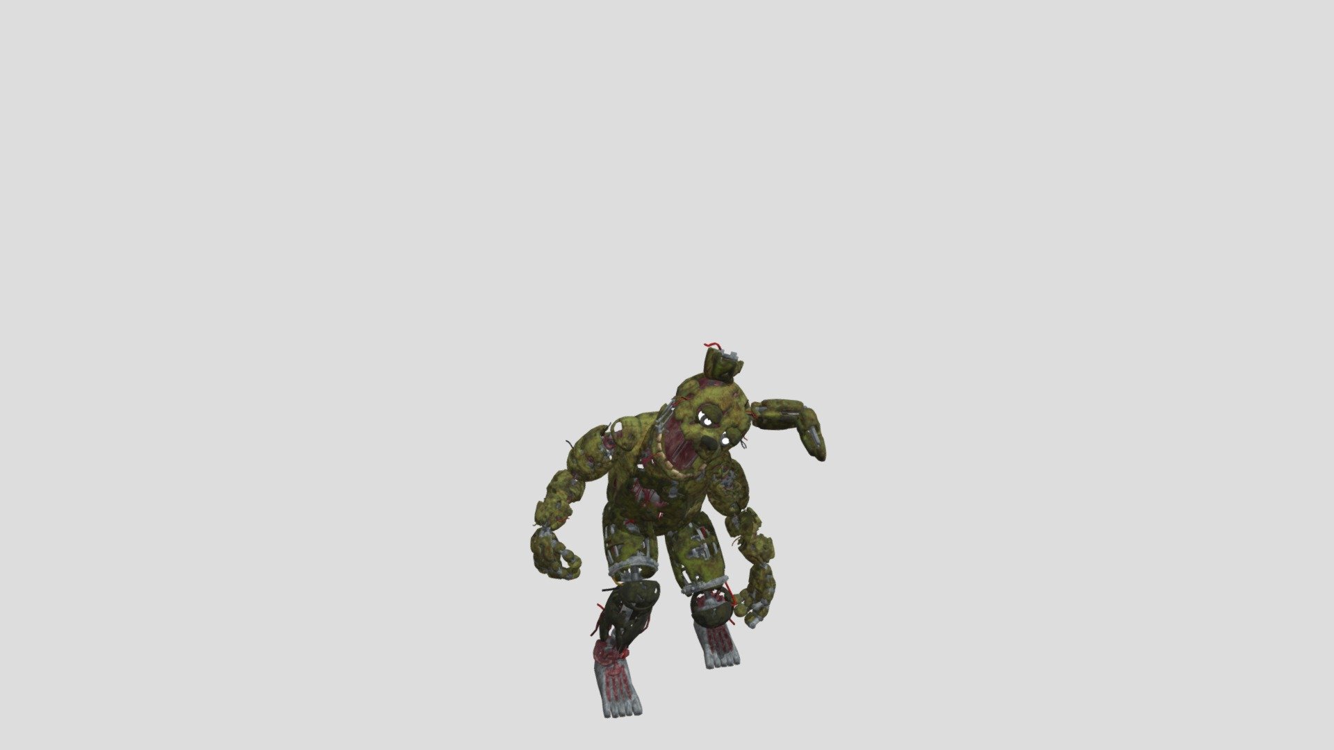 Flaming_SpringtrapPrefab - 3D model by Meloprooo10. [51a7e44] - Sketchfab