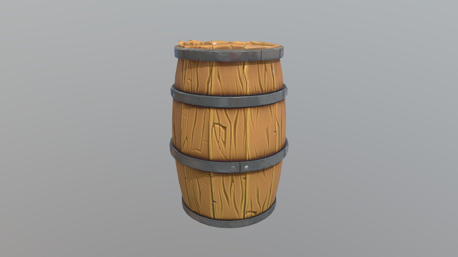 Stylized Barrel - 3D model by njbquality [51a87d1] - Sketchfab