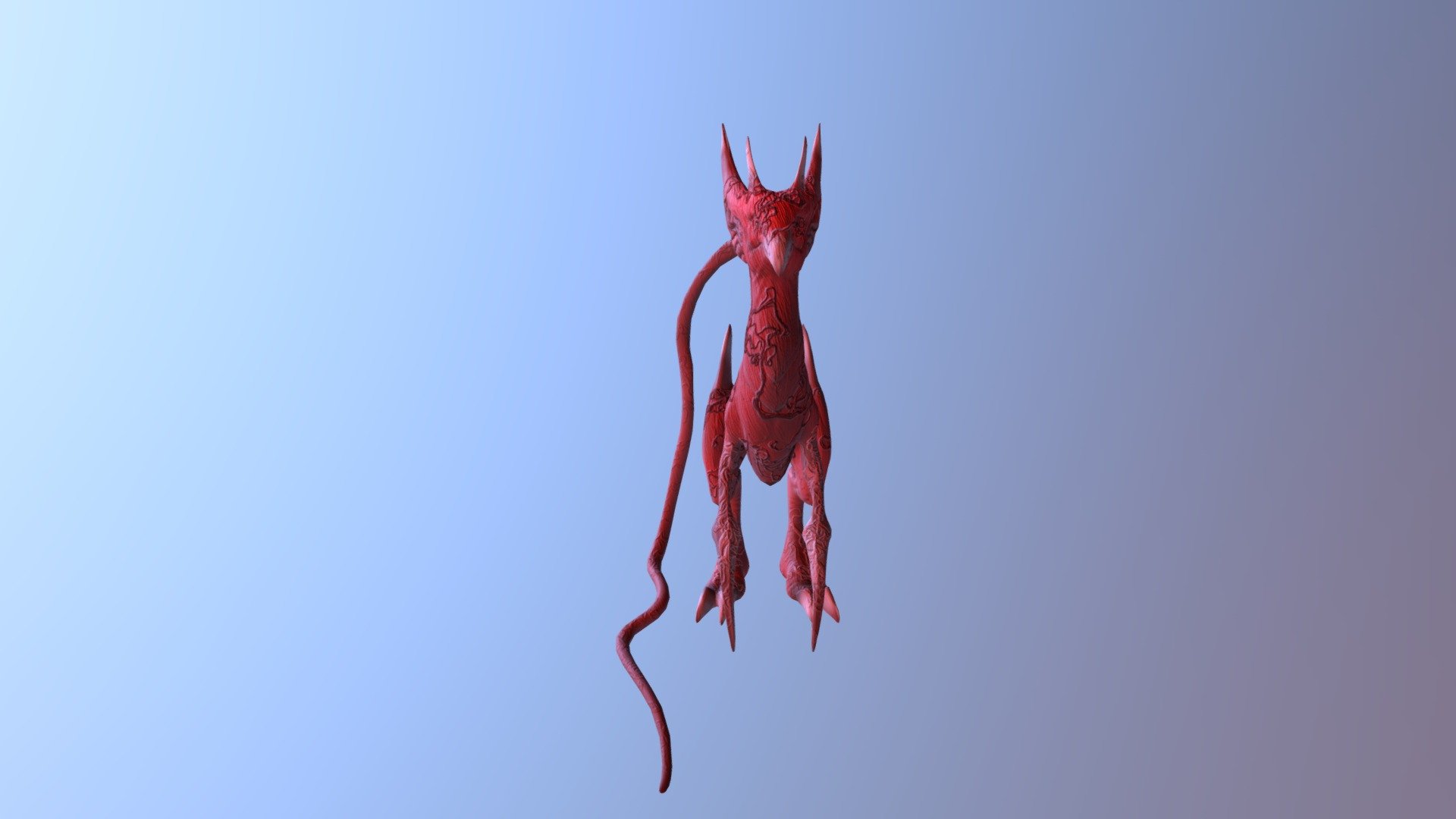 The Blood Bird - 3D model by Jikan247 [51a8b26] - Sketchfab