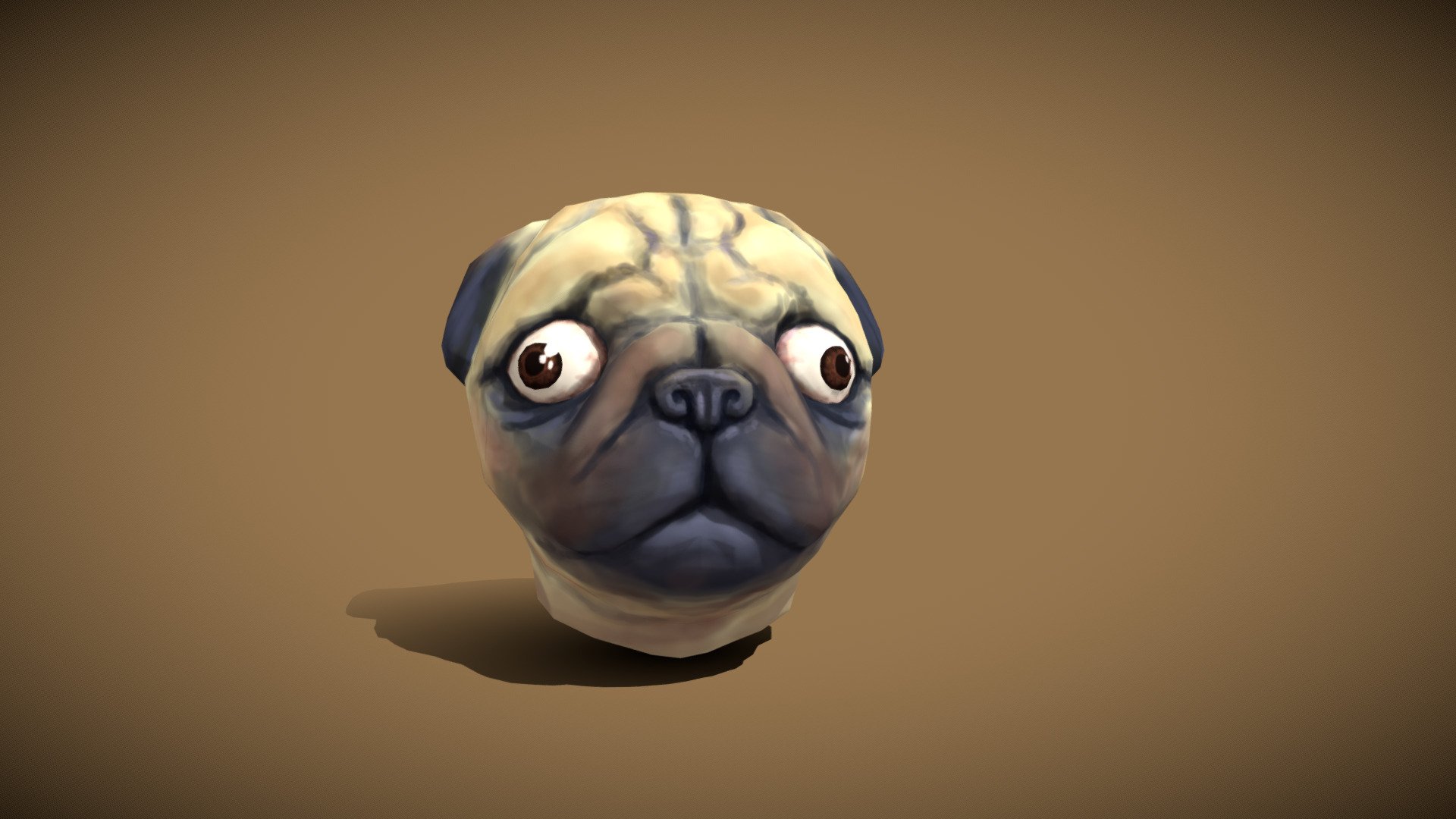 pug - Download Free 3D model by kirill kupreev (@pinqin) [51aa955 ...
