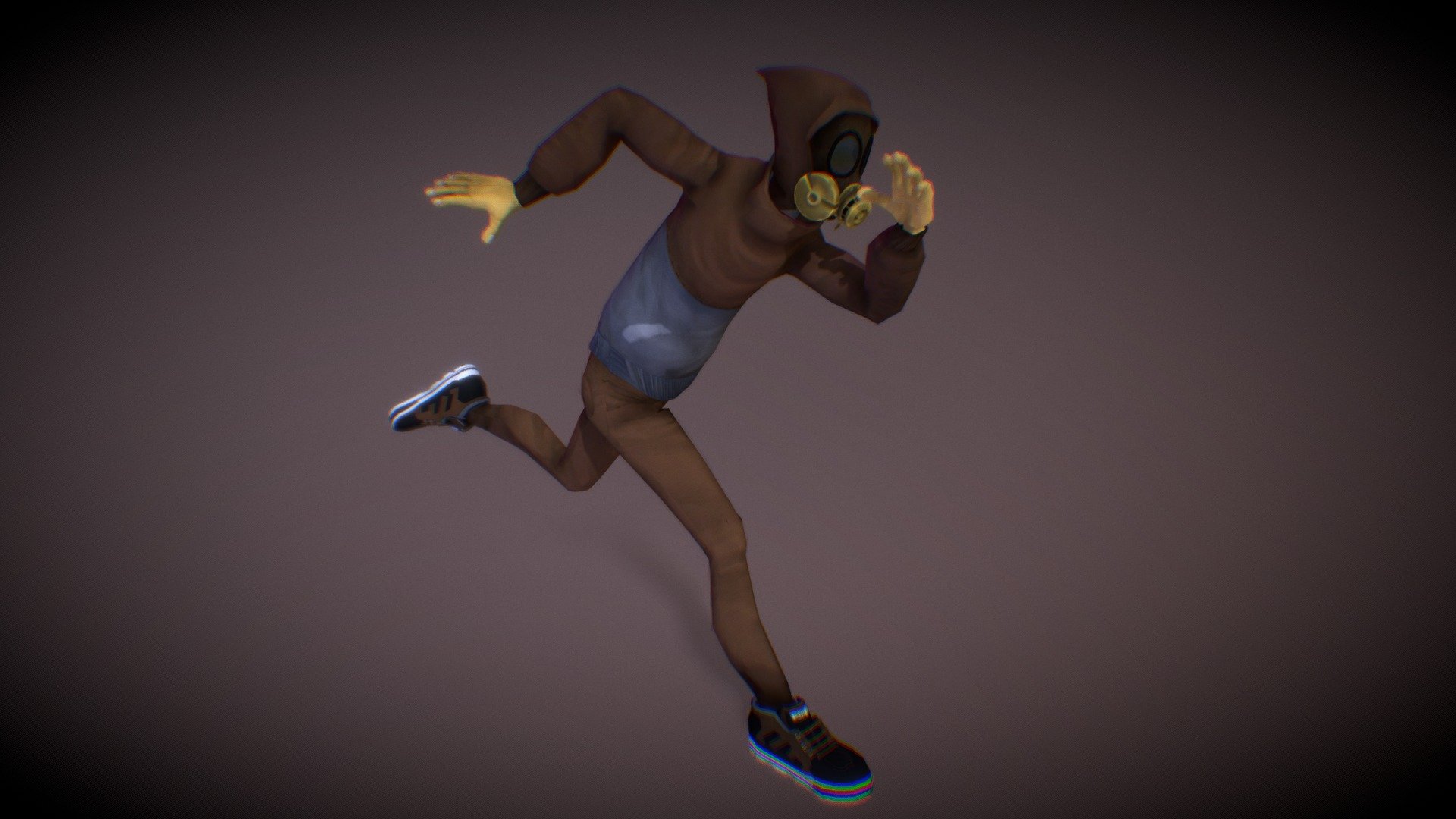 The runner - 3D model by FATRAS [51ab0a3] - Sketchfab