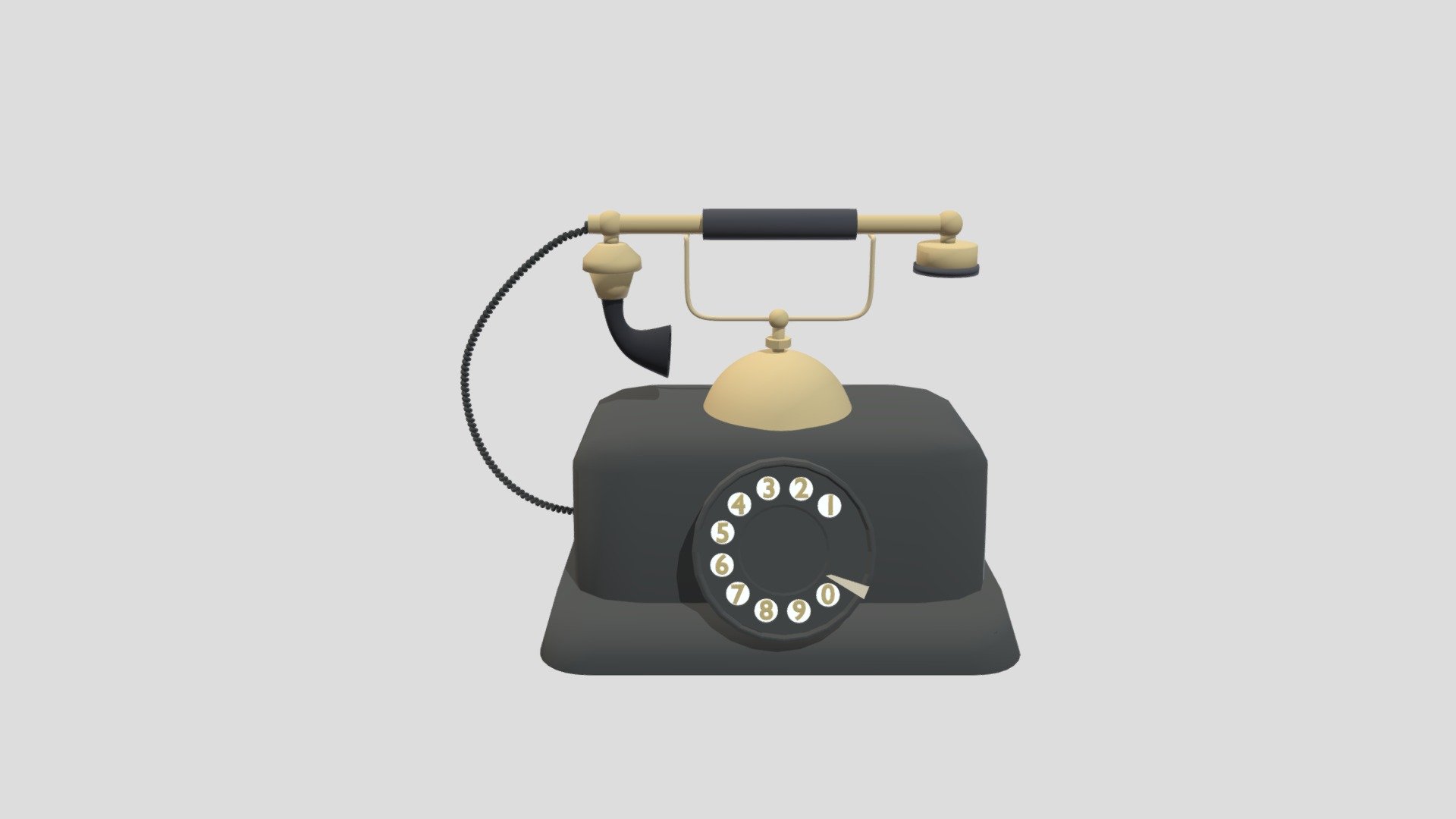 Old phone - 3D model by whatislove.studio [51ac7e5] - Sketchfab