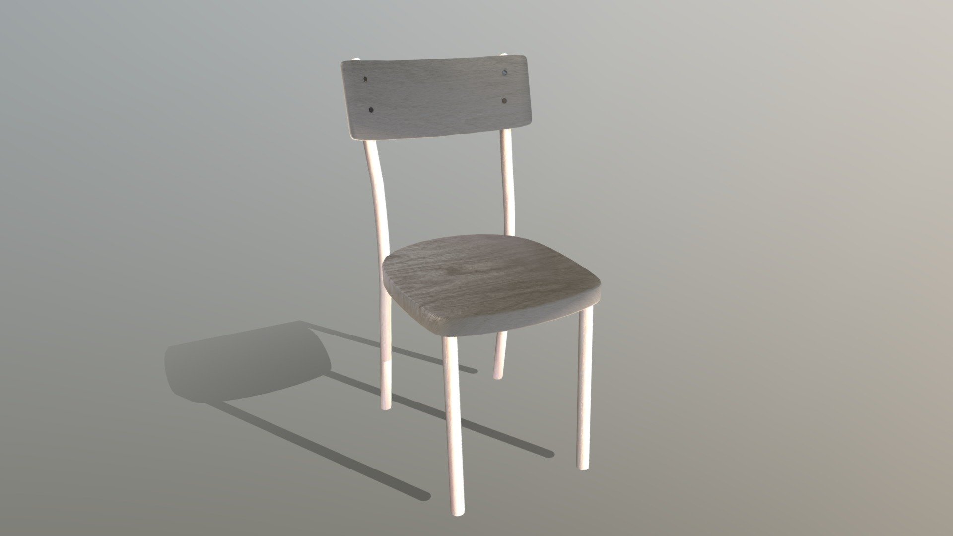 Wooden Sitting Chair - Download Free 3D model by Sapizon [51aca9d ...